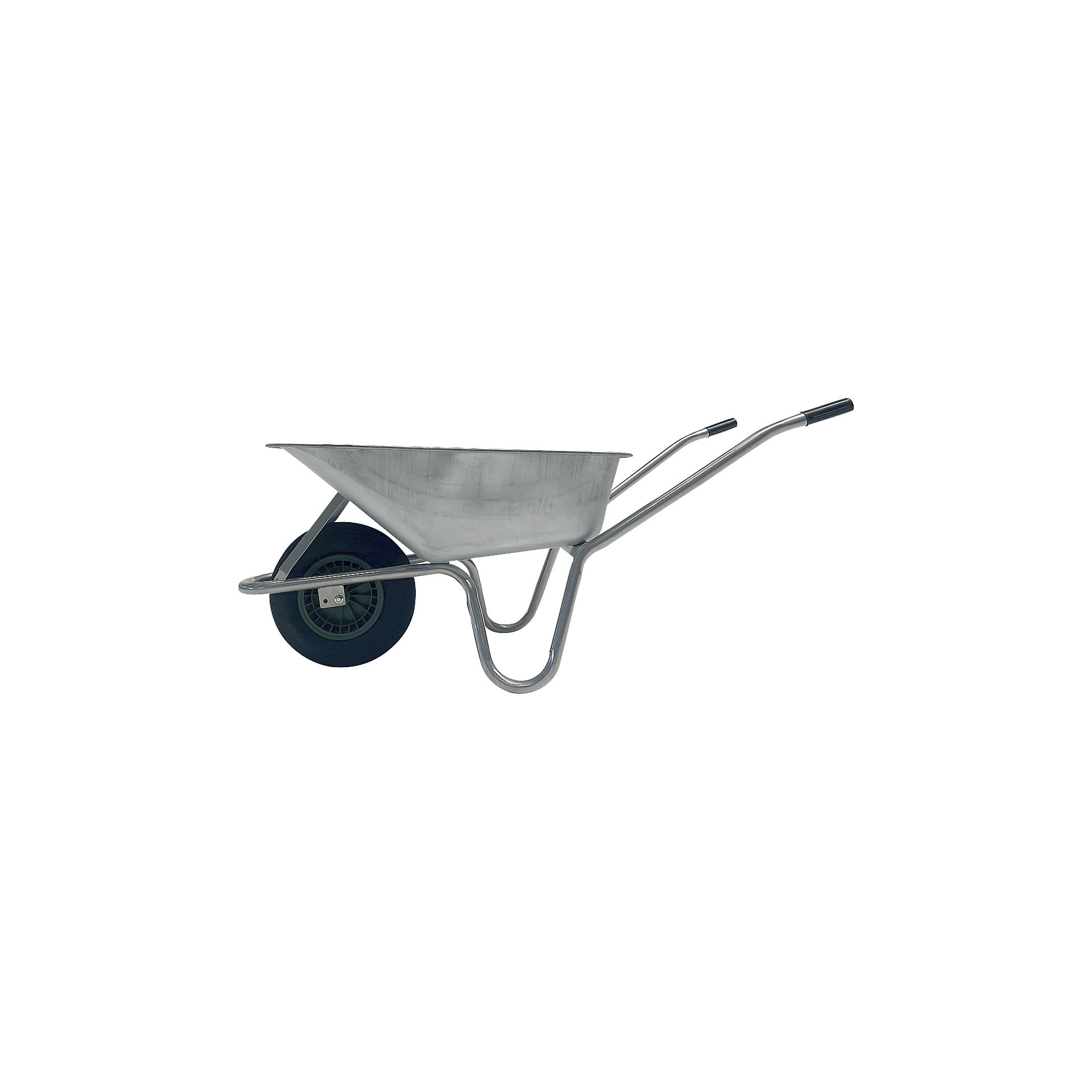 Compact wheelbarrow: with galvanized steel body | kaiserkraft