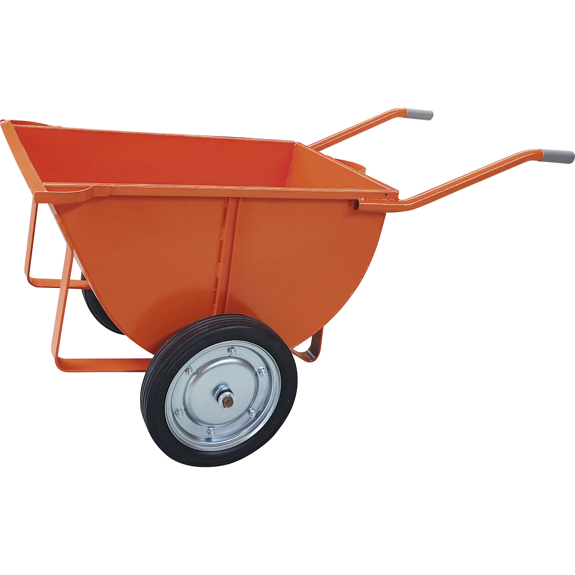 Japanese tipping wheelbarrow – Eichinger: solid rubber, ball bearing ...