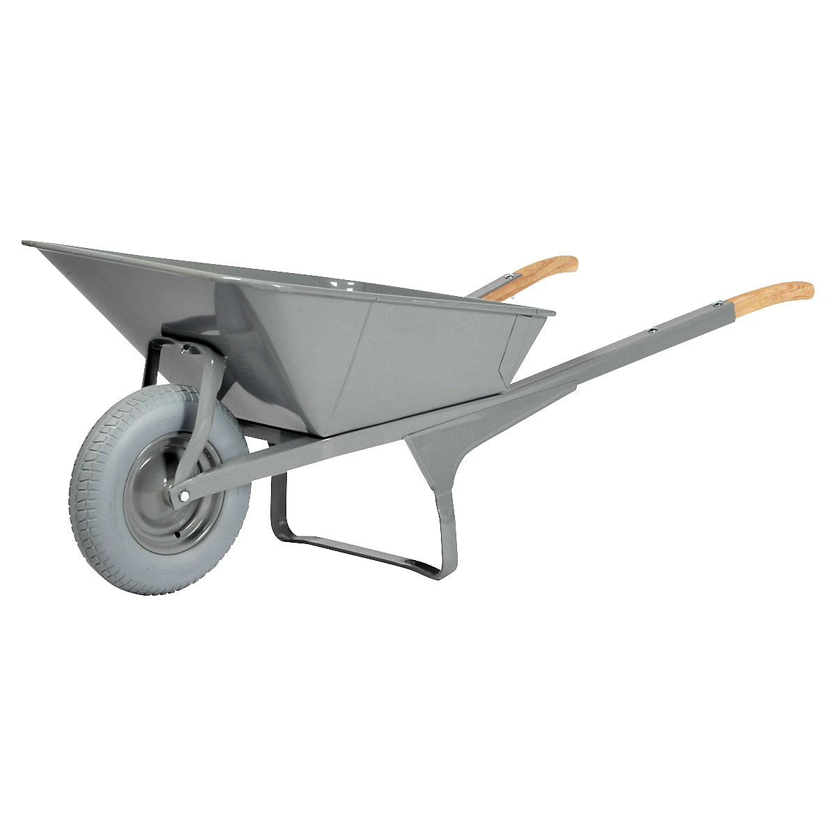 K1 angle iron frame wheelbarrow – MATADOR: with puncture-proof tyres ...