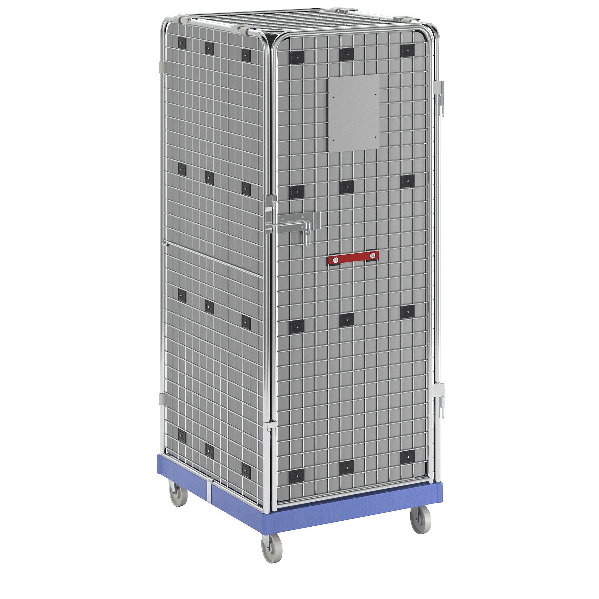 Anti-diefstal rolcontainer: ondoorzichtig | kaiserkraft