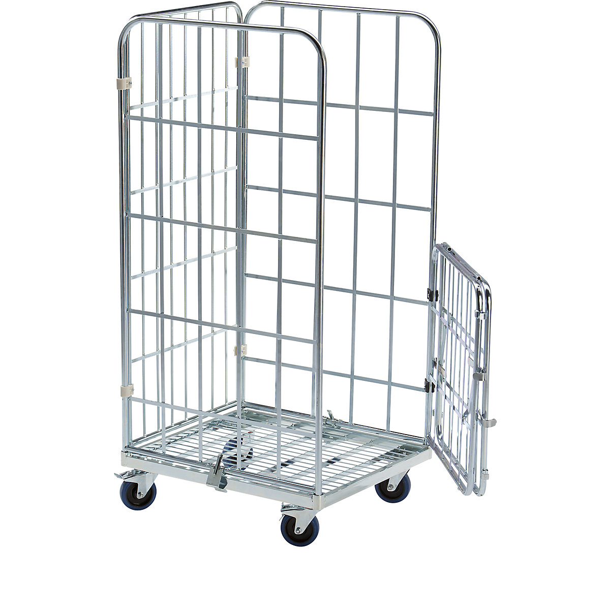 Rolcontainer MODULAR: stalen laadbord | kaiserkraft