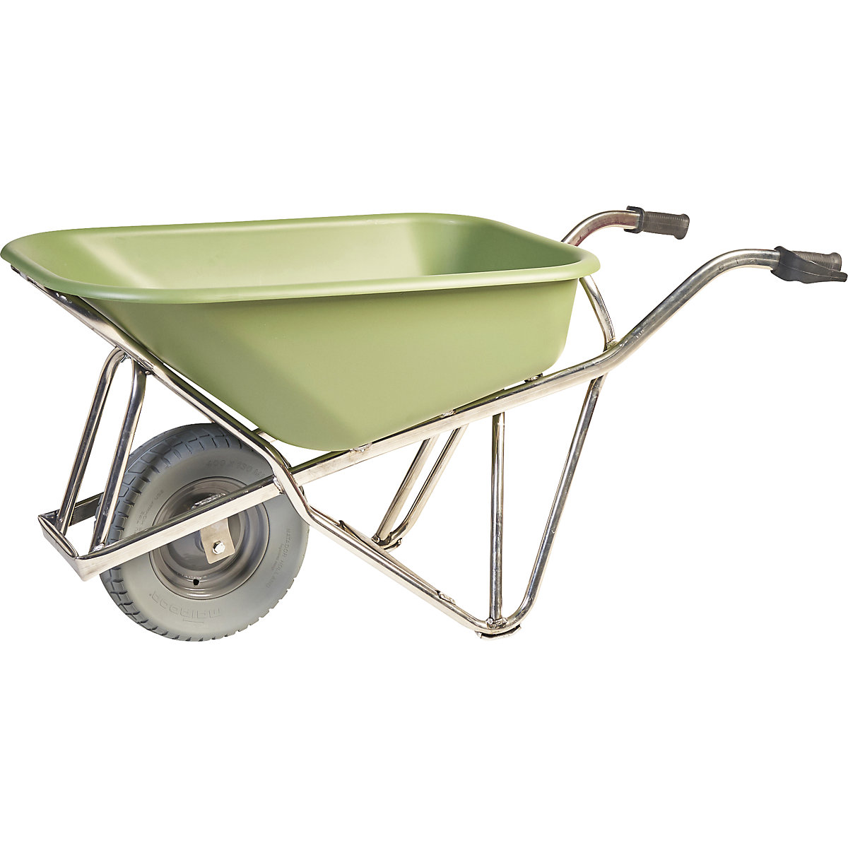 Profi-Max Plus kruiwagen – MATADOR: van aluminium, 90 liter | kaiserkraft