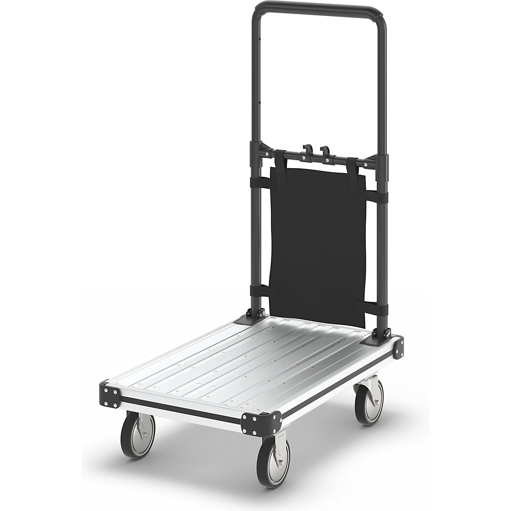 Aluminium platformwagen SLIMLINE: geheel inklapbaar | kaiserkraft VINK ...
