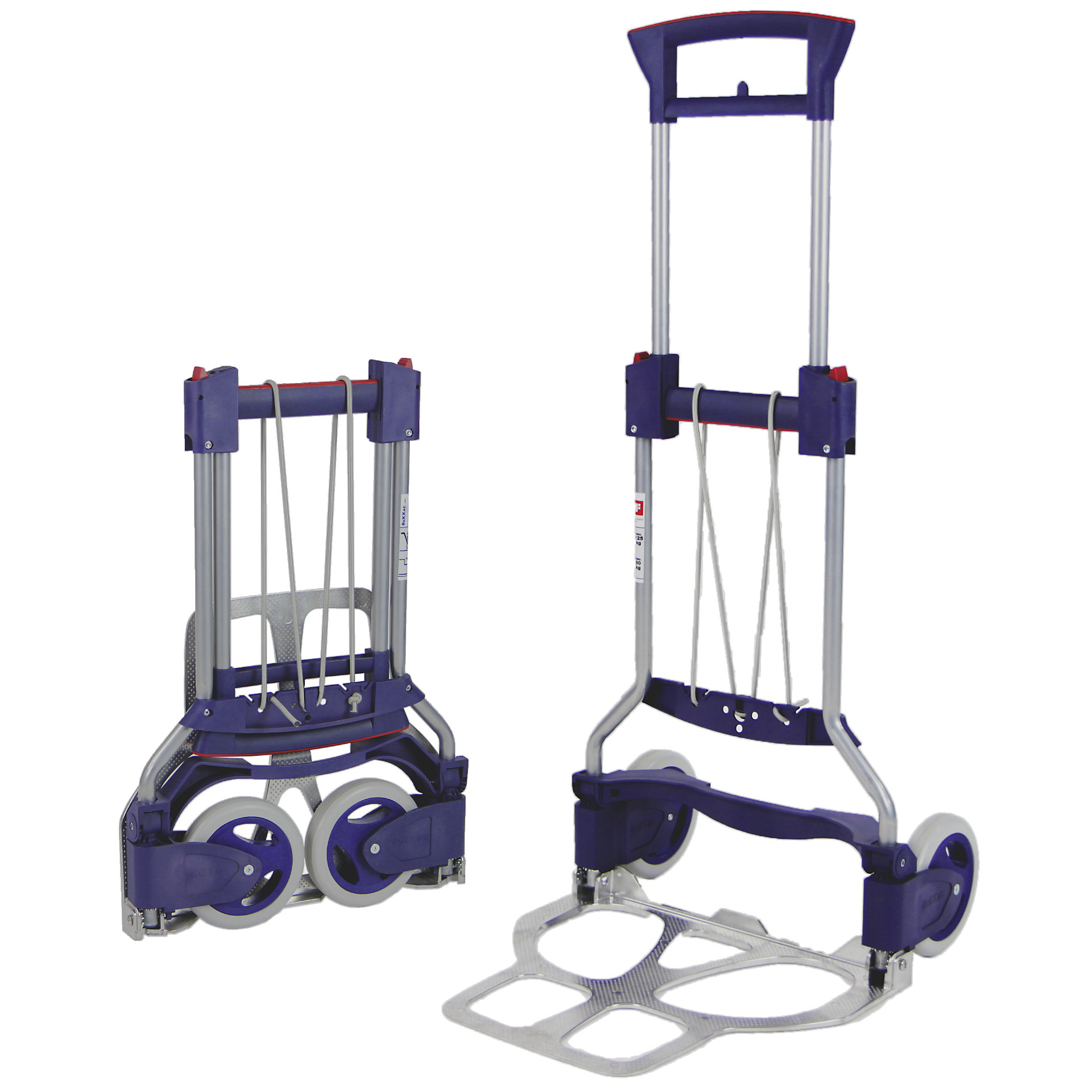 Inklapbare, professionele steekwagen – RuXXac: RuXXac®-cart BUSINESS XL ...