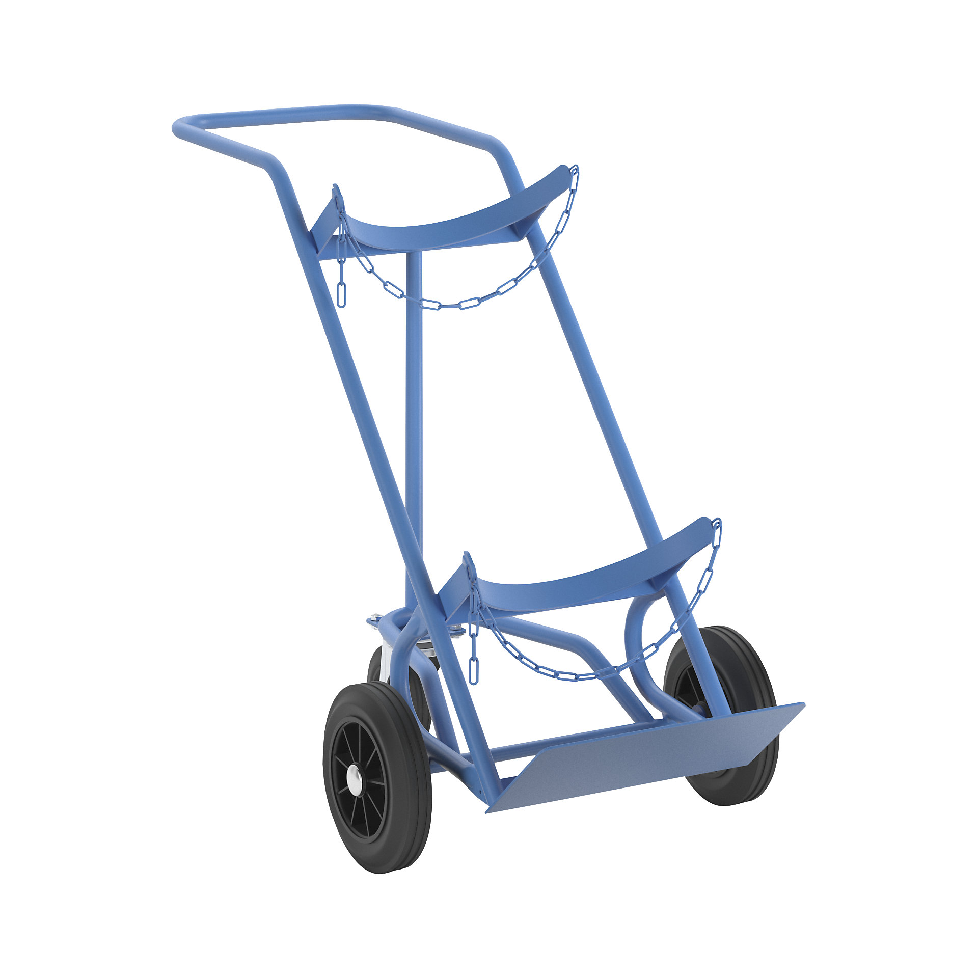 Carro para garrafas de gás e de aço – eurokraft pro: para 1 garrafa em ...