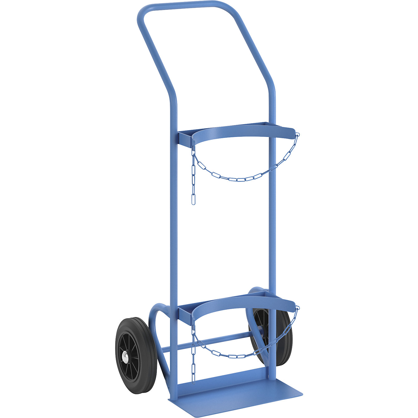 Carretilla para bombonas de acero y de gas – eurokraft pro: para 1 ...
