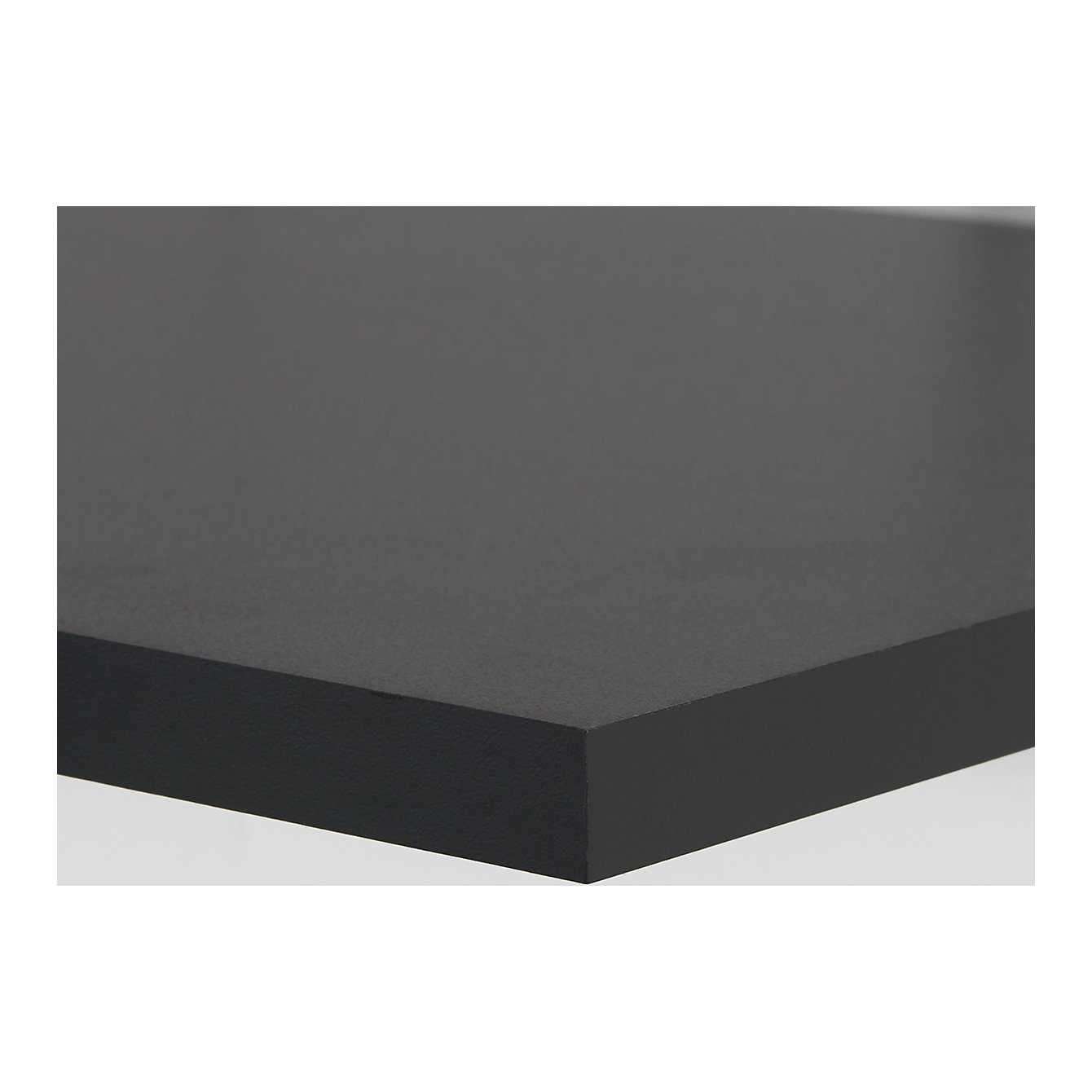 Twin Slot Shelving Grey Melamine Shelf, 18h x 1000w x 300d mm | BiGDUG