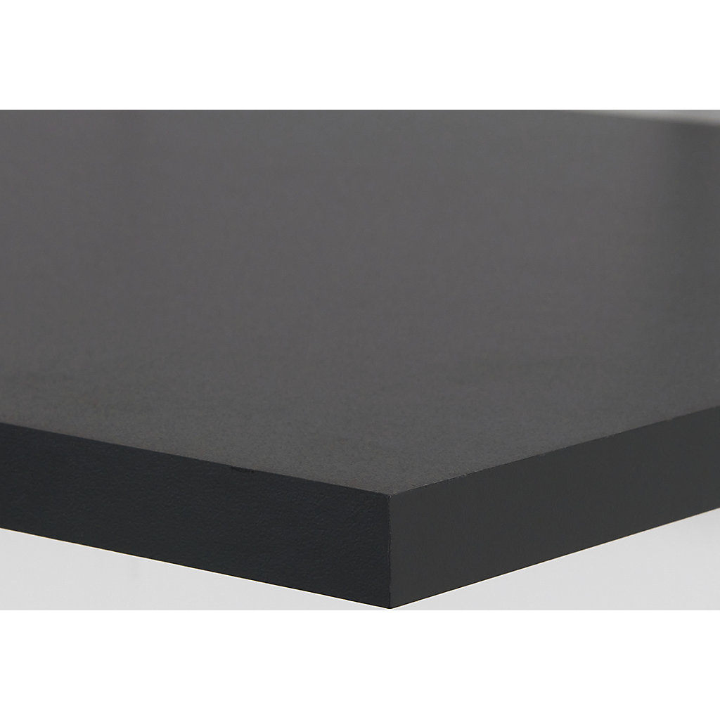 Twin Slot Shelving Grey Melamine Shelf, 18h x 1000w x 400d mm | BiGDUG