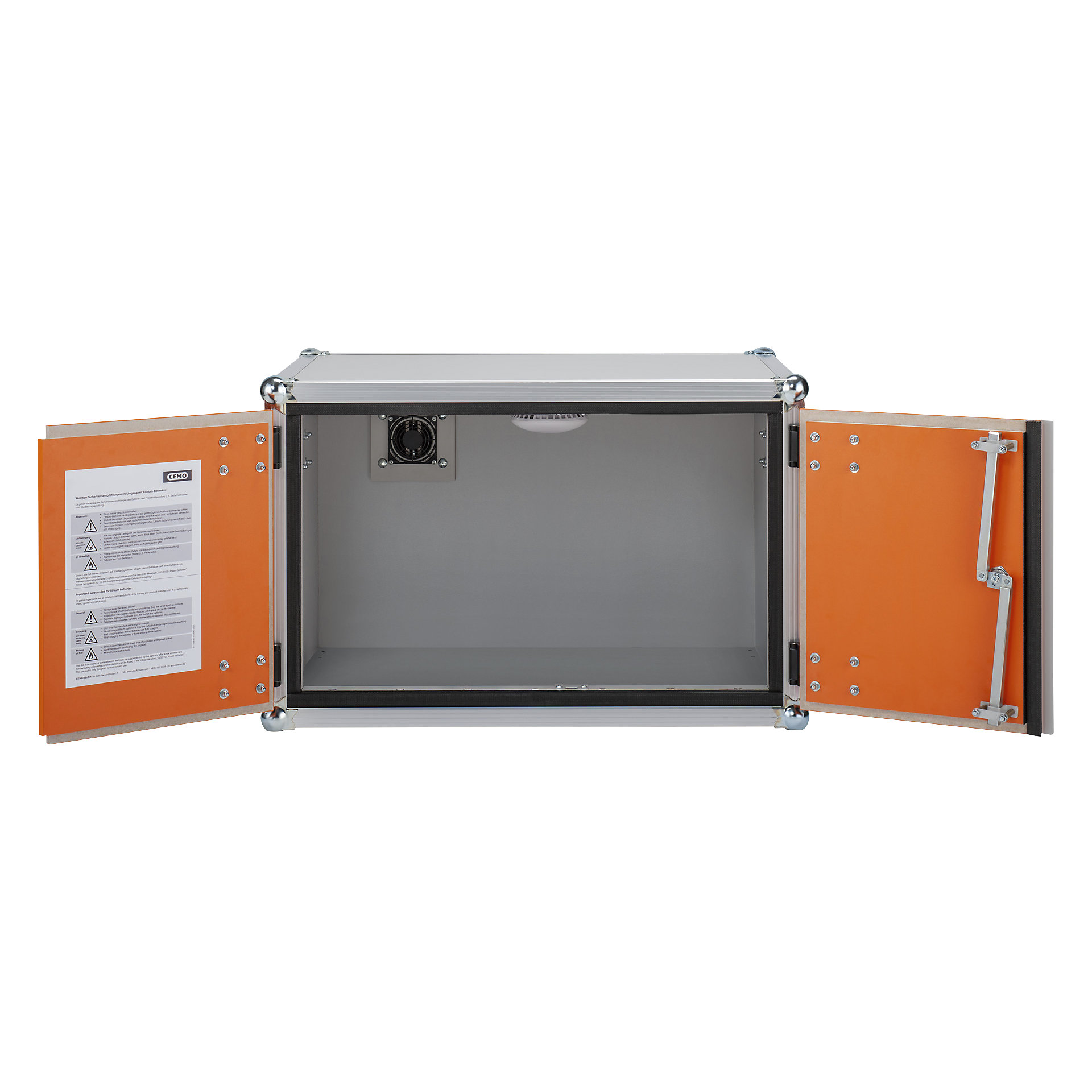 Biztonsági akkumulátortároló szekrény – CEMO: szé x mé 800 x 660 mm ...