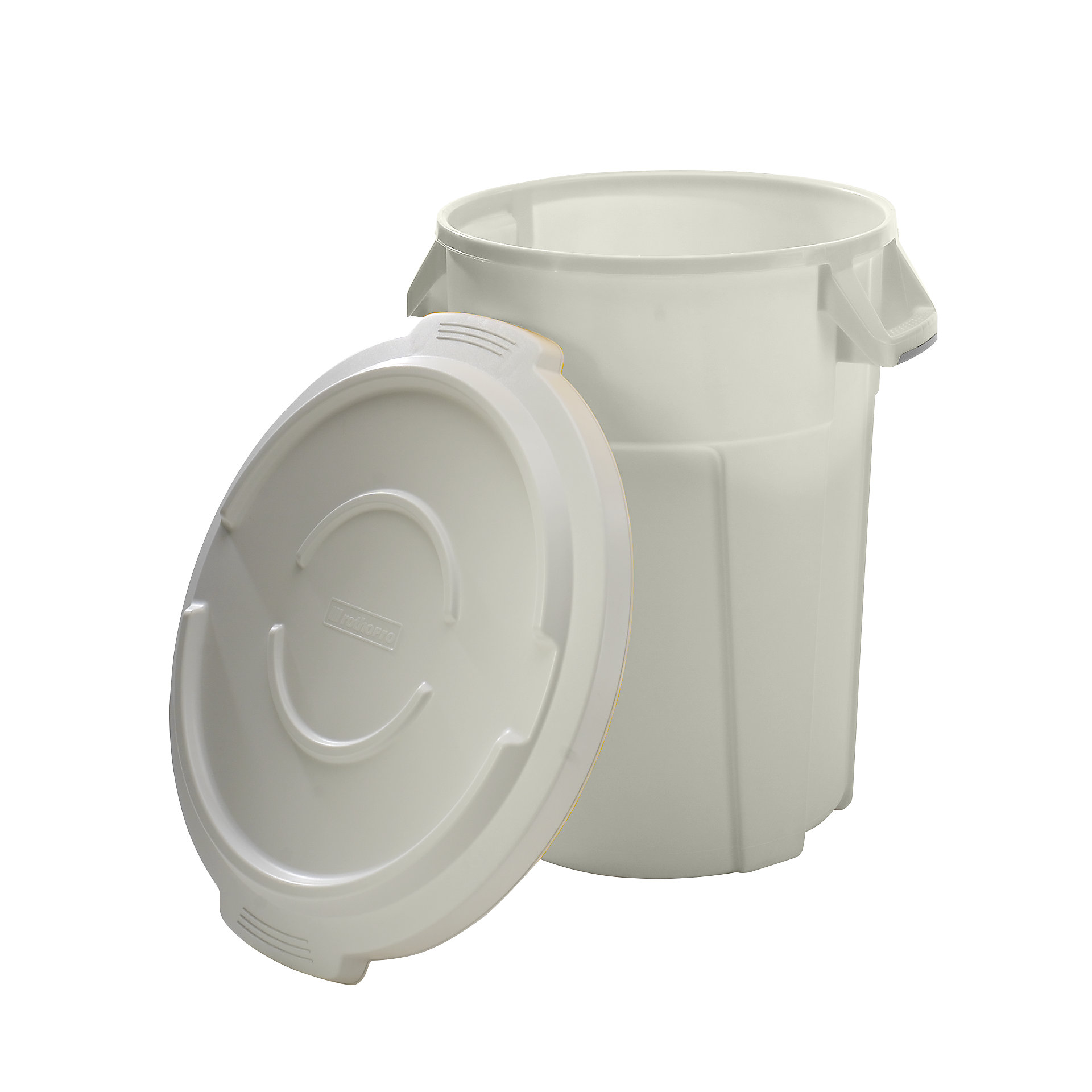 Multi-purpose container with lid – rothopro: capacity 85 l, food-safe ...