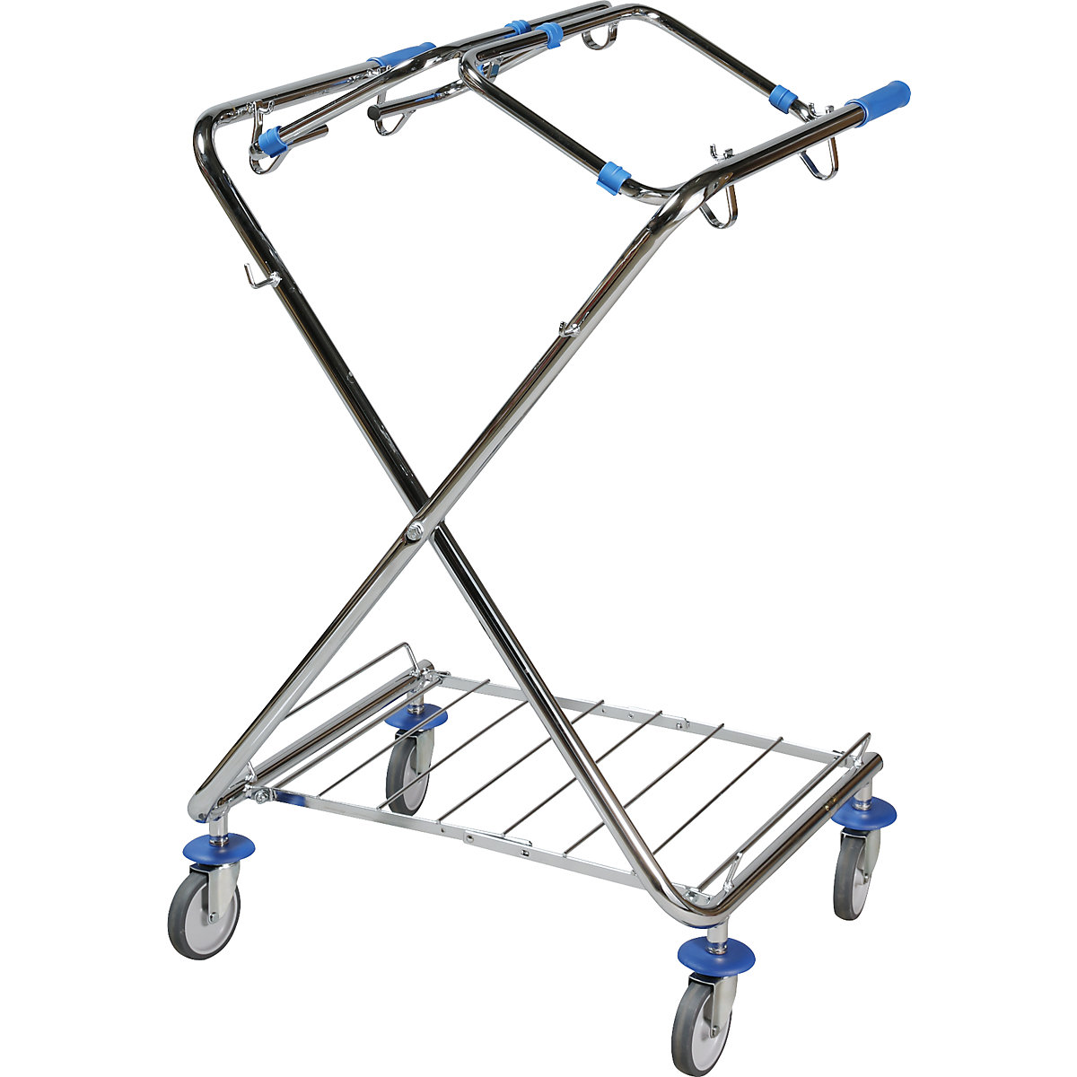 DUO hygienic waste sack stand: for capacity 120 l, LxWxH 670 x 600 x ...