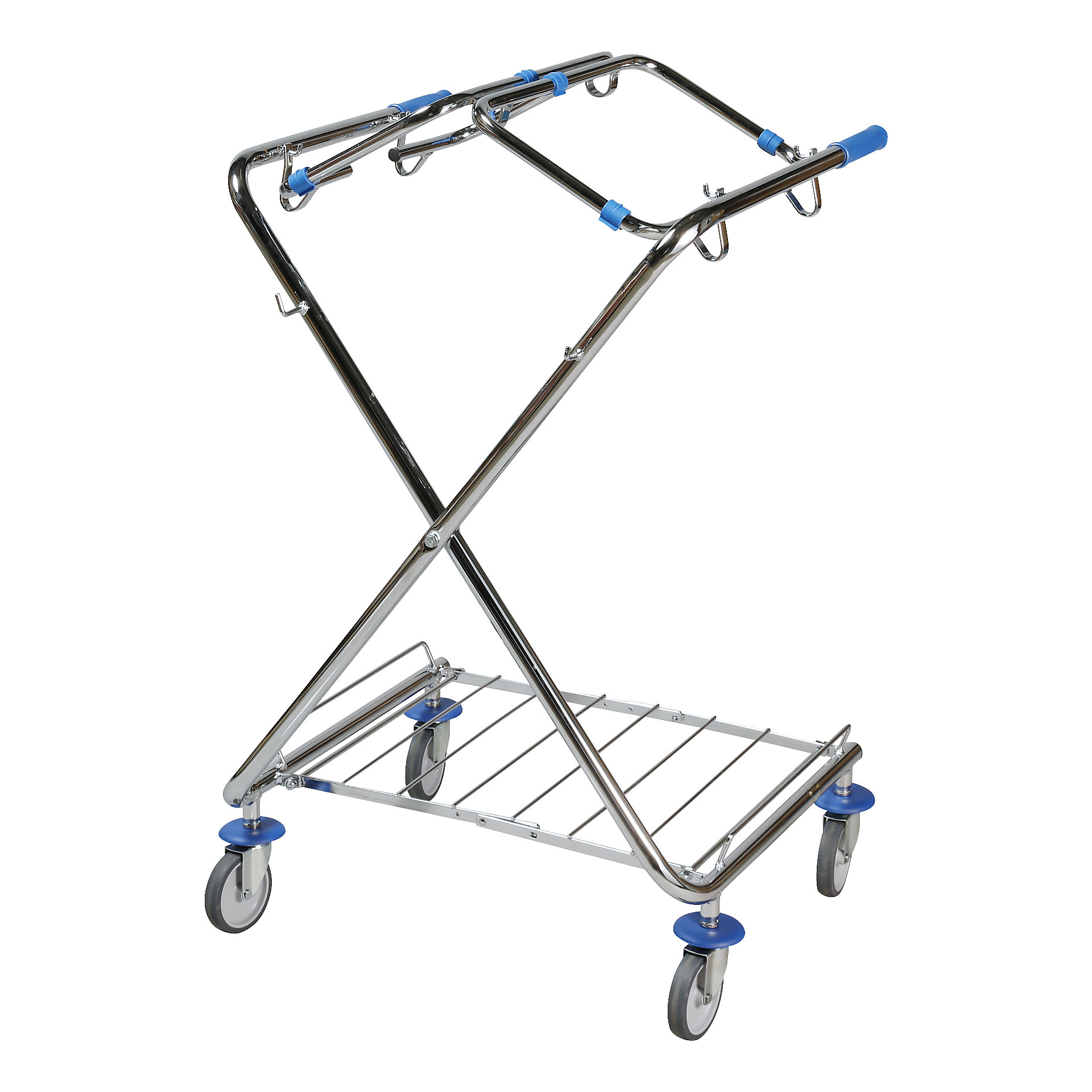 DUO hygienic waste sack stand: for capacity 120 l, LxWxH 670 x 600 x ...