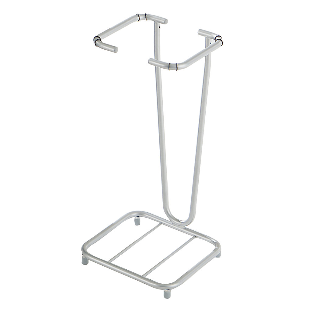 Recyclable waste sack stand without lid: for capacity 1 x 70 l, static ...
