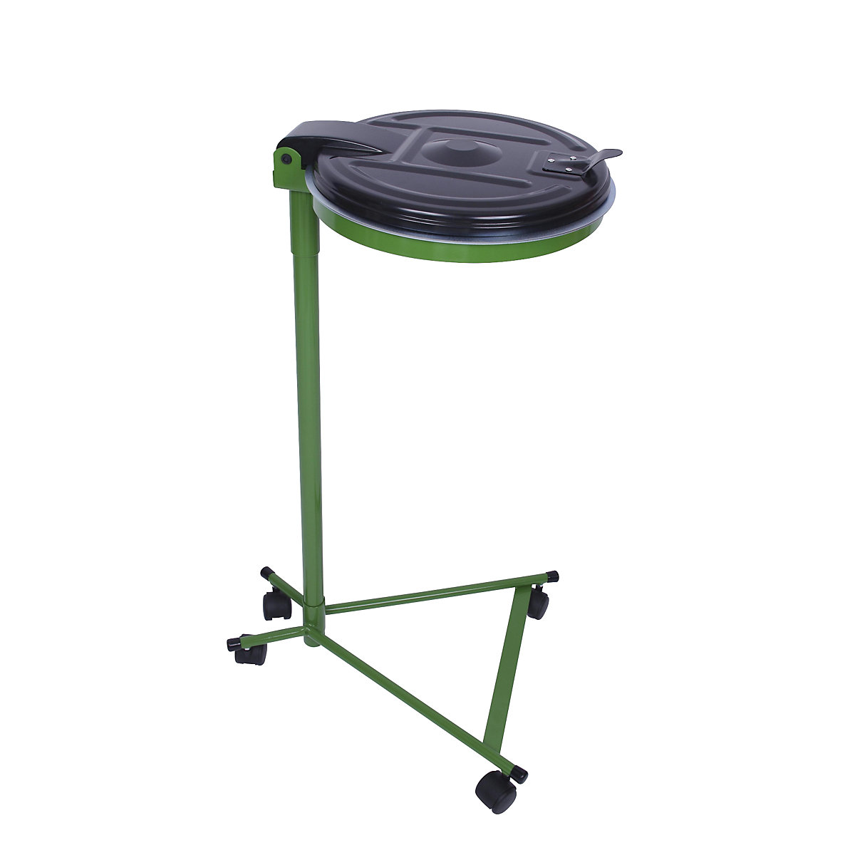 Waste sack stand: for capacity 120 l, 4-wheeled base | kaiserkraft