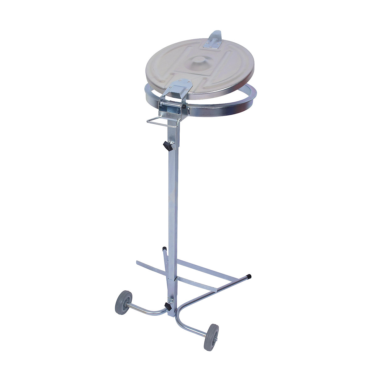 Waste sack stand: for capacity 120 l, 2-wheeled base | kaiserkraft