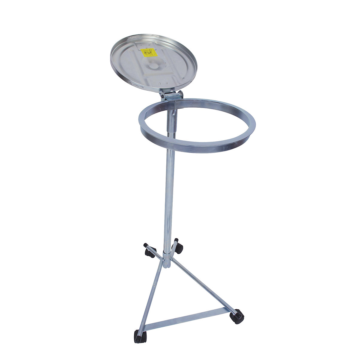 Waste sack stand: for capacity 120 l, 4-wheeled base | kaiserkraft IE