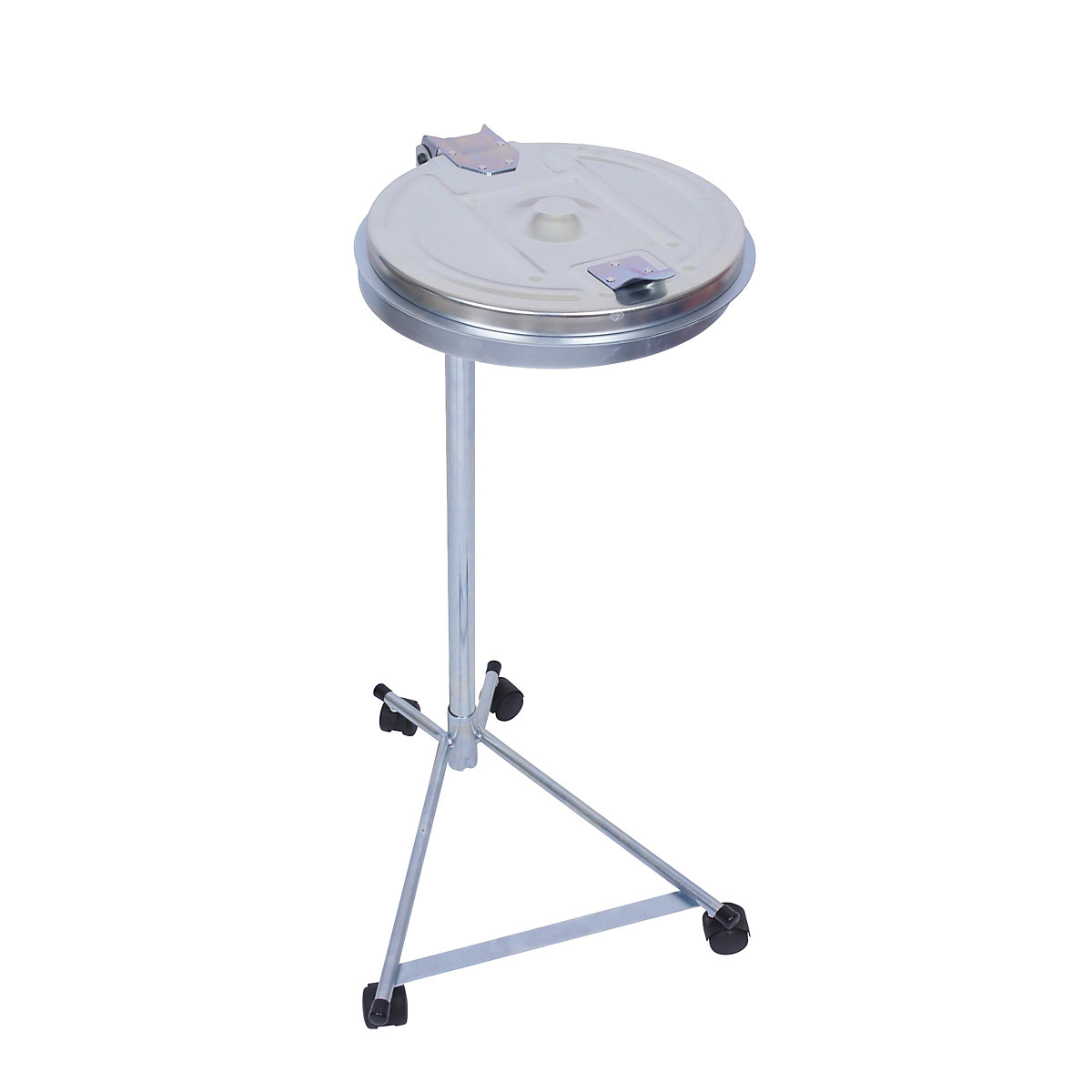 Waste sack stand: for capacity 120 l, 4-wheeled base | kaiserkraft