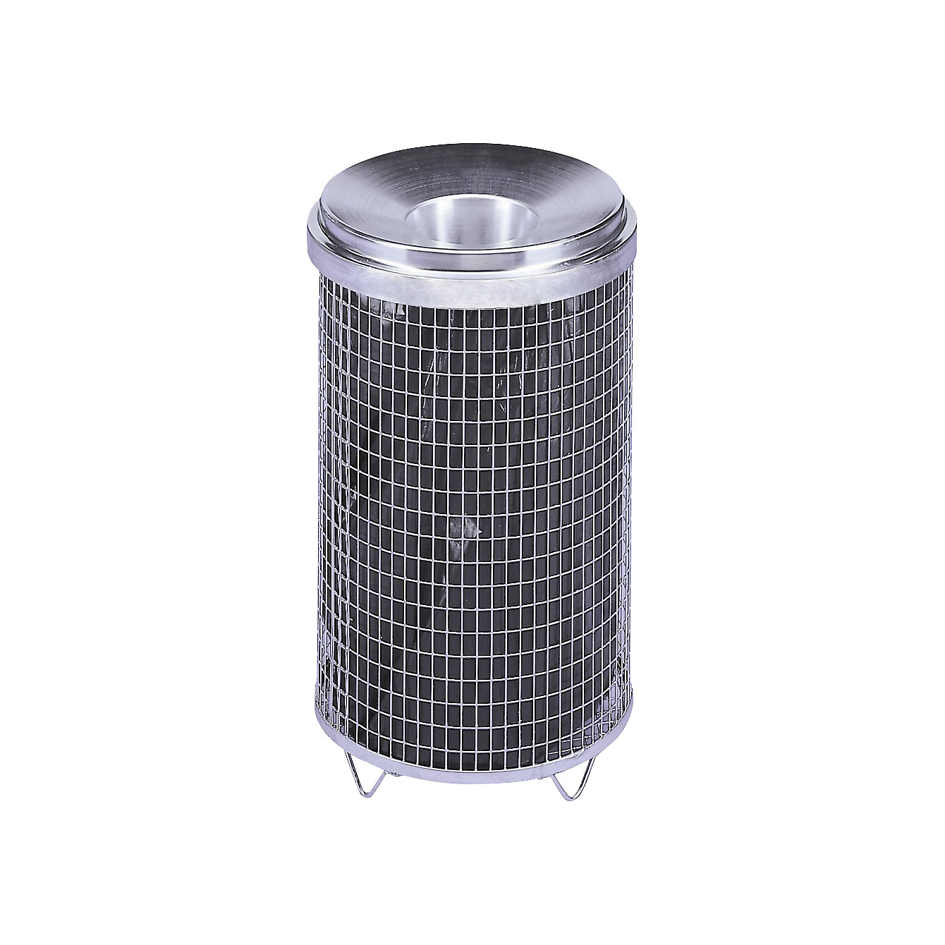Wire mesh waste basket – VAR: capacity 65 l | kaiserkraft