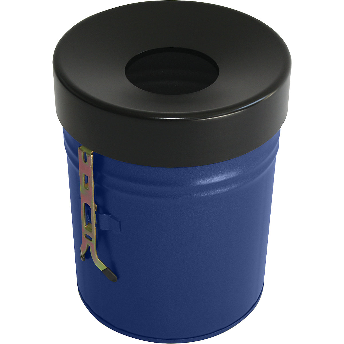 Wall mounted waste collector, lockable: capacity 24 l, HxØ 370 x 295 mm ...