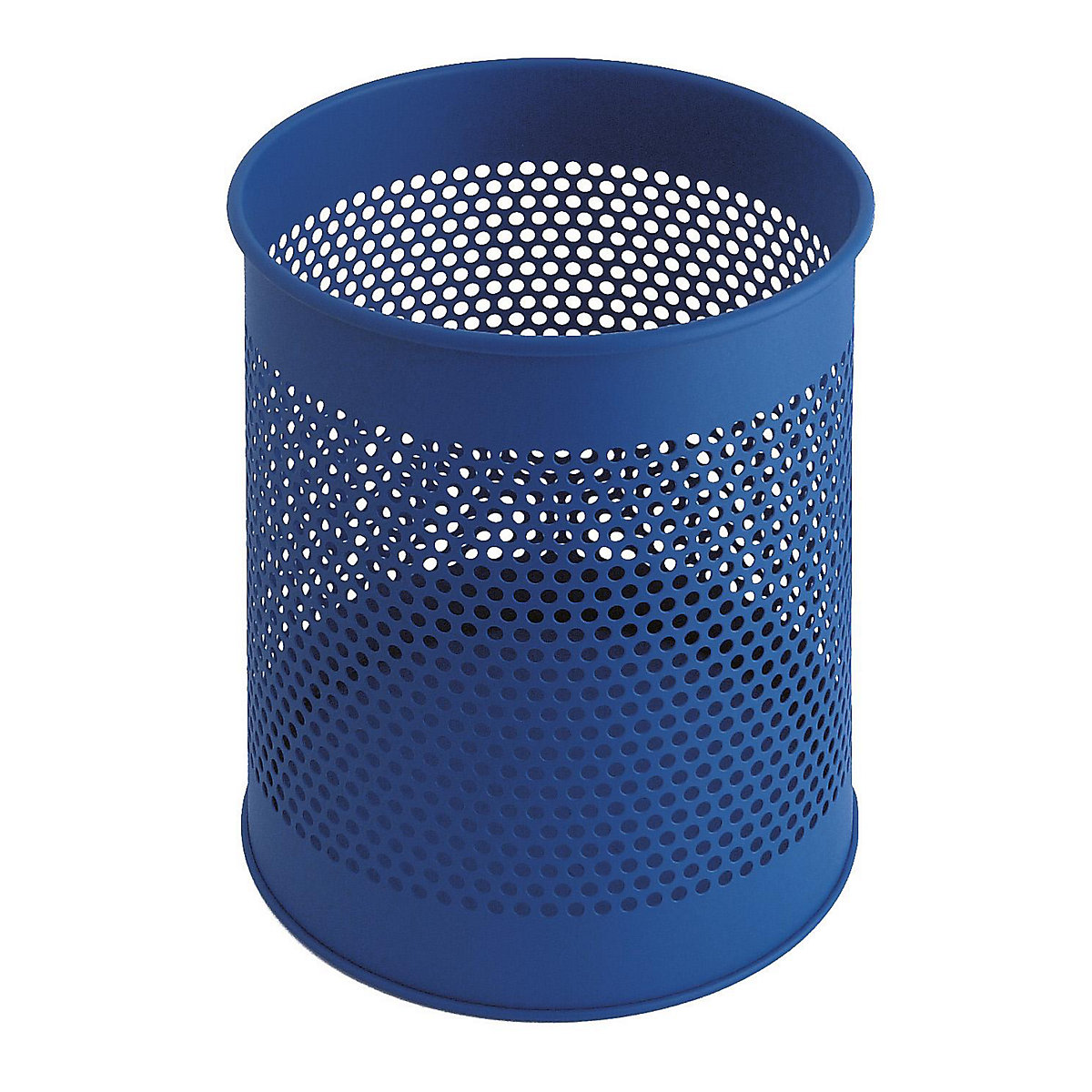 Perforated waste paper bin, round: capacity 15 l, HxØ 320 x 260 mm ...
