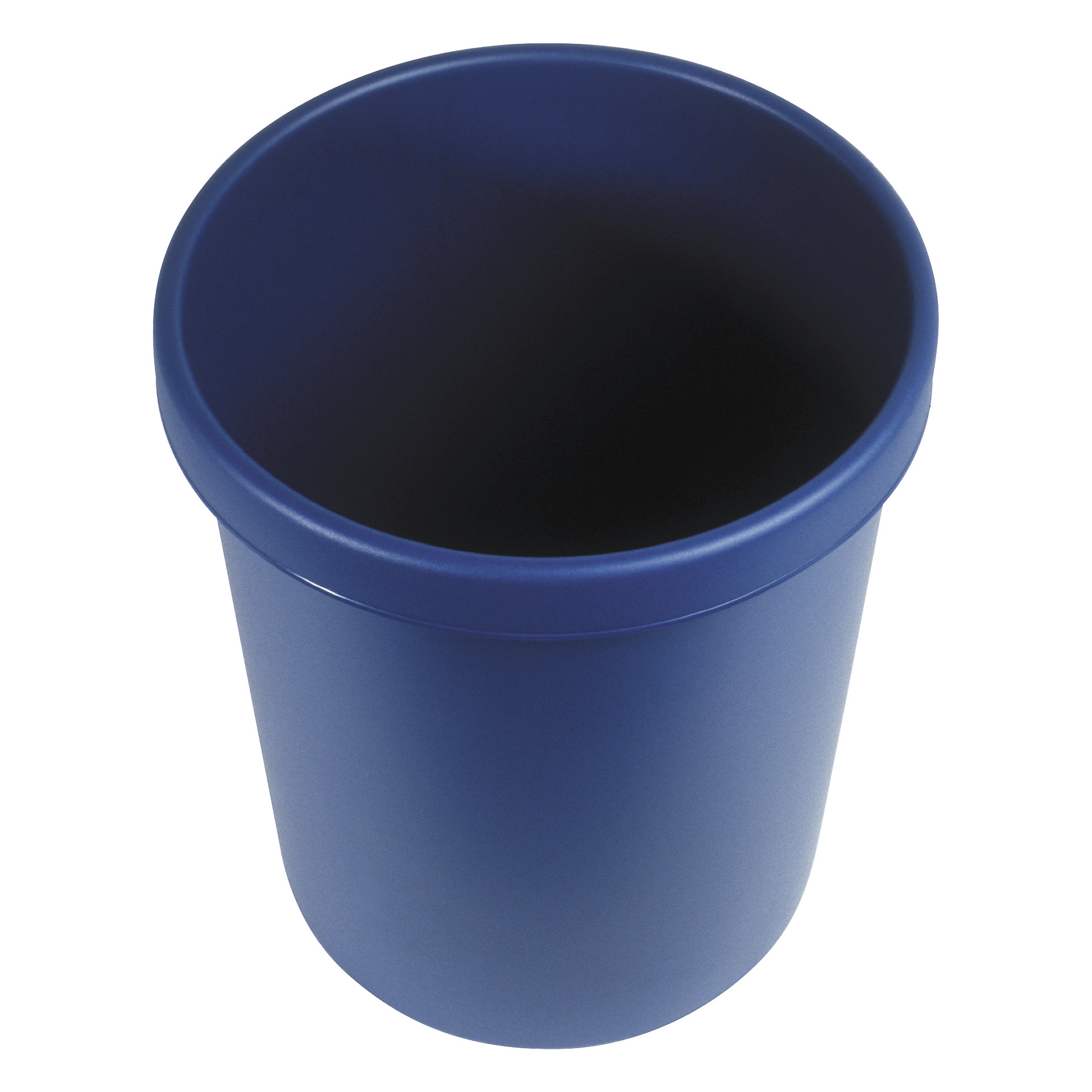 Polythene waste paper bin – helit: capacity 18 l, HxØ 320 x 310 mm ...