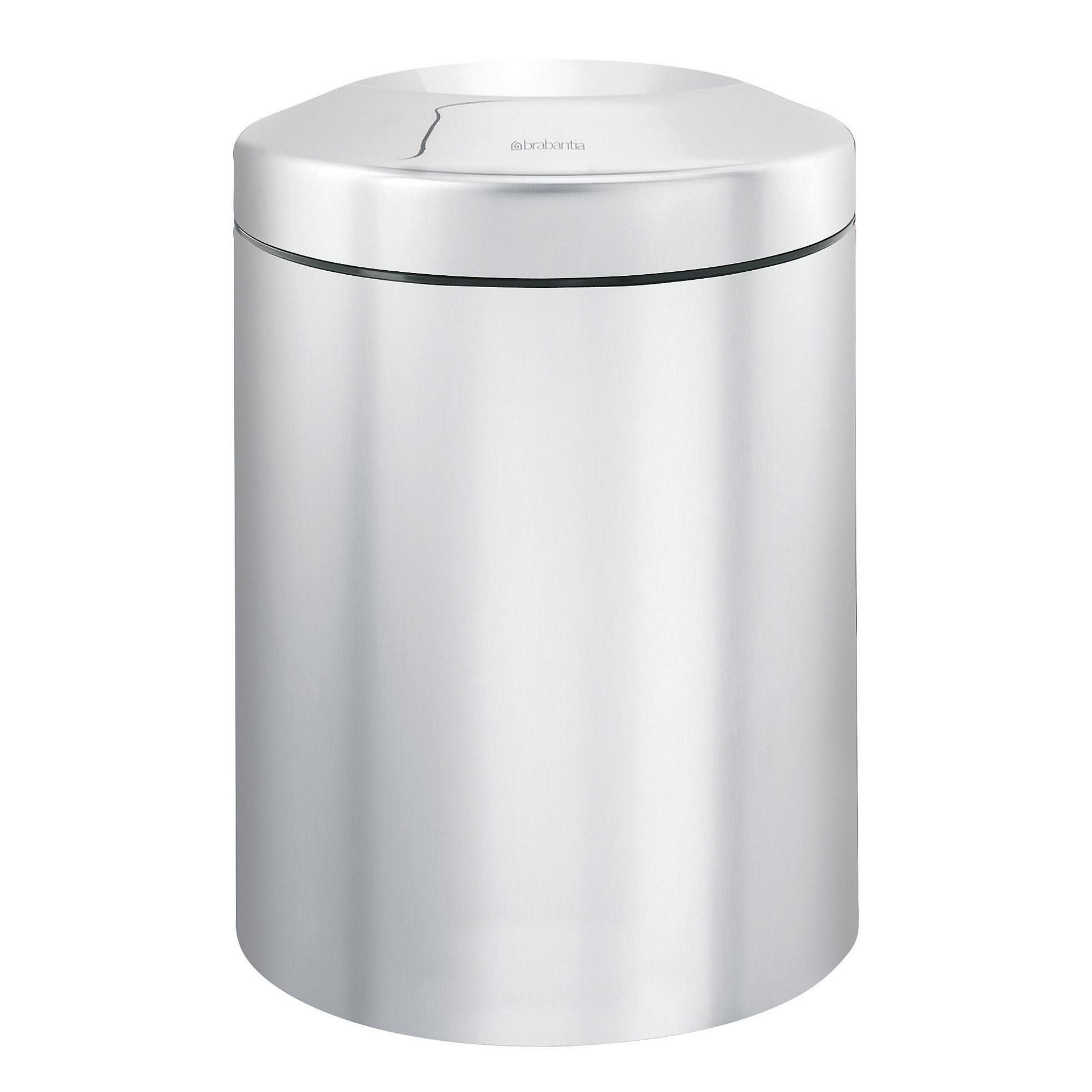 Safety waste paper bin, stainless steel – Brabantia: self-extinguishing ...