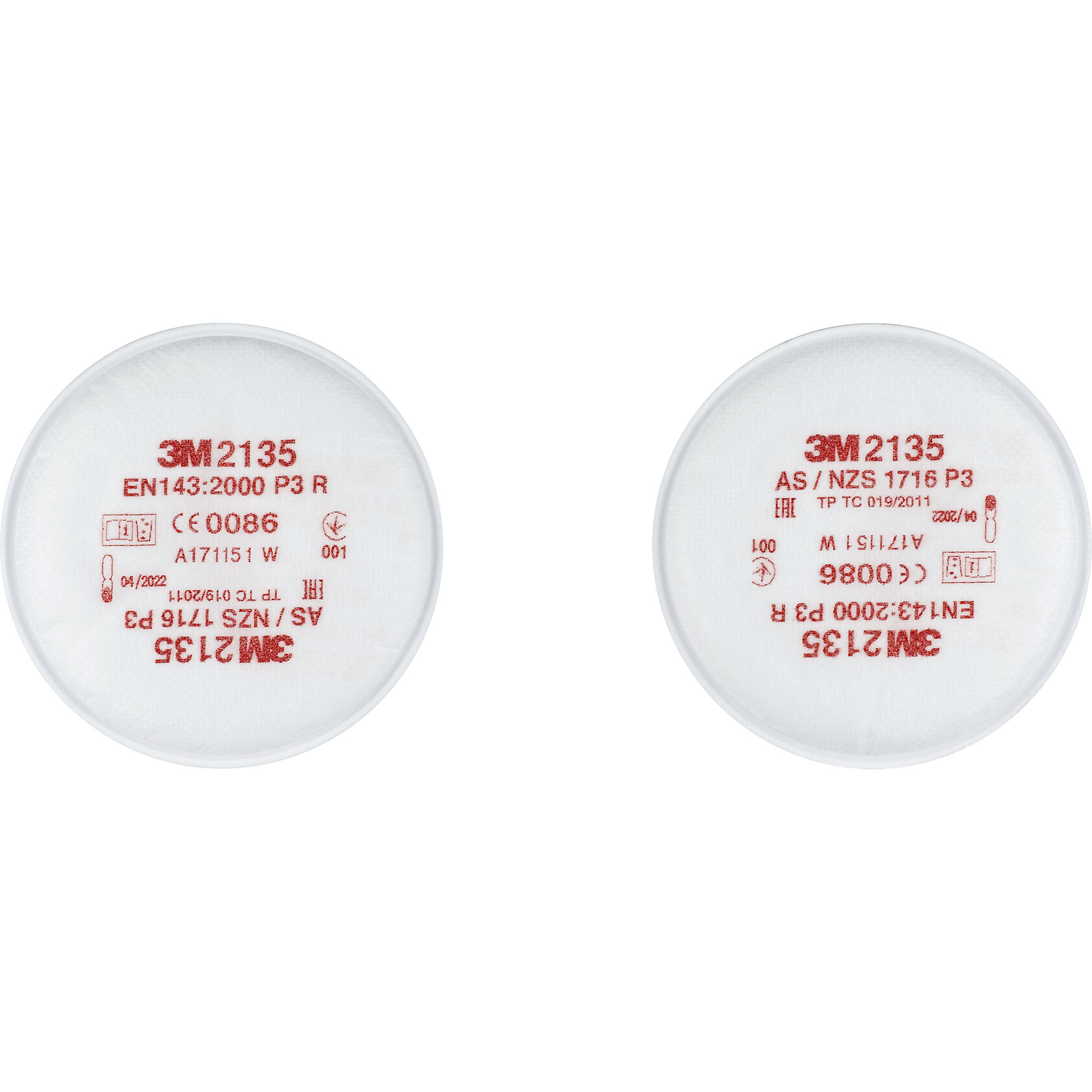 Particulate filter 2135 – 3M: protection level P3, pack of 6 pairs ...