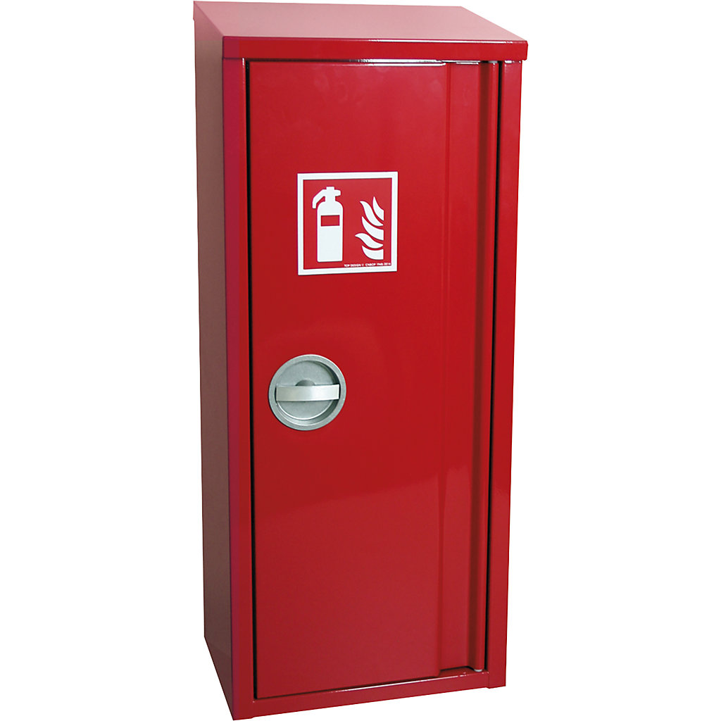 Wall mounted cupboard for fire extinguisher: for extinguisher 6/12 kg ...