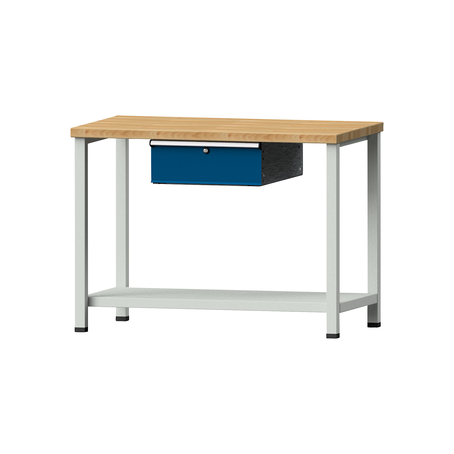 Compact workbench – ANKE: WxD 1140 x 650 mm, 1 drawer | kaiserkraft