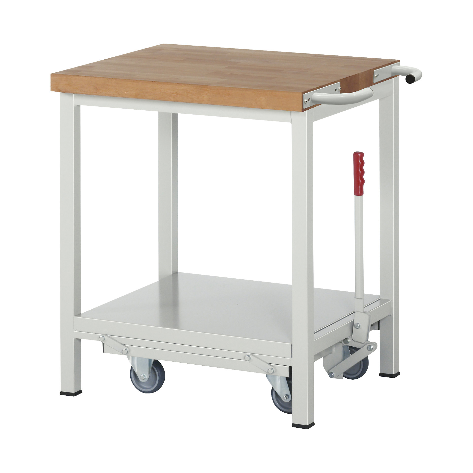 Mobile and lowerable workbench, Series 8000 frame construction ...