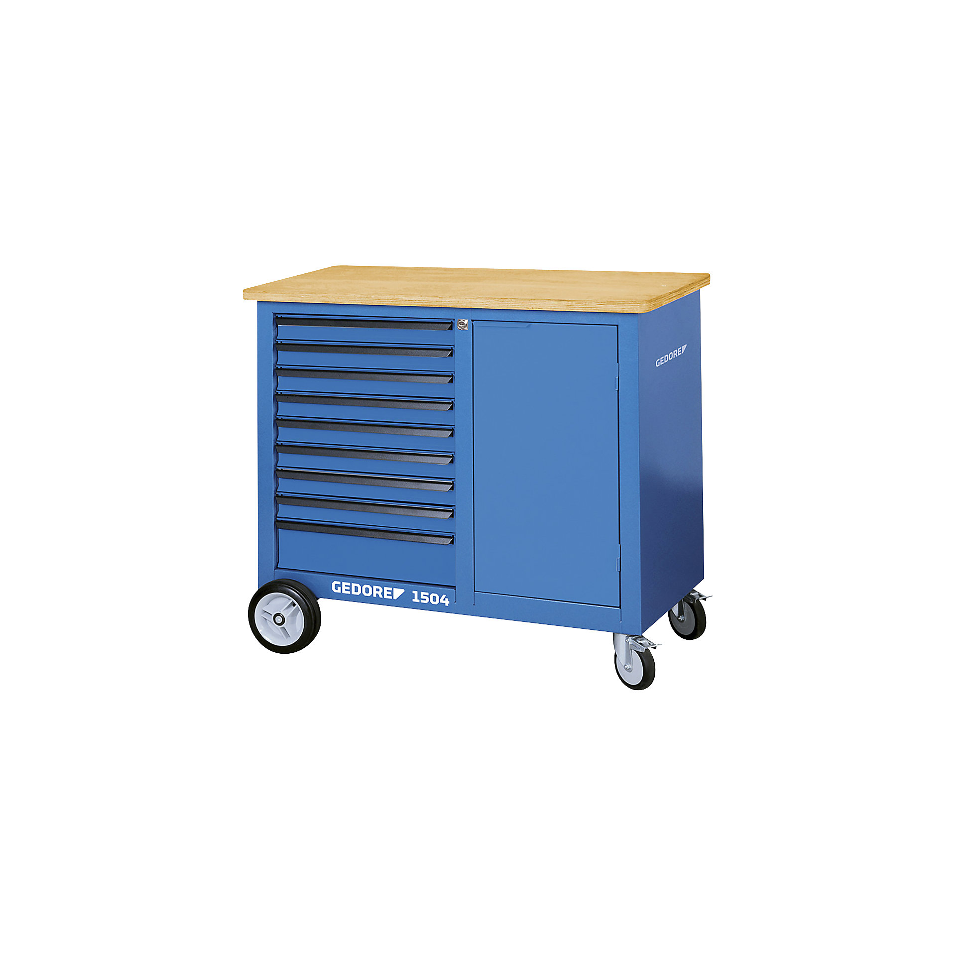 Mobile workbench: incl. 325 piece tool kit | kaiserkraft