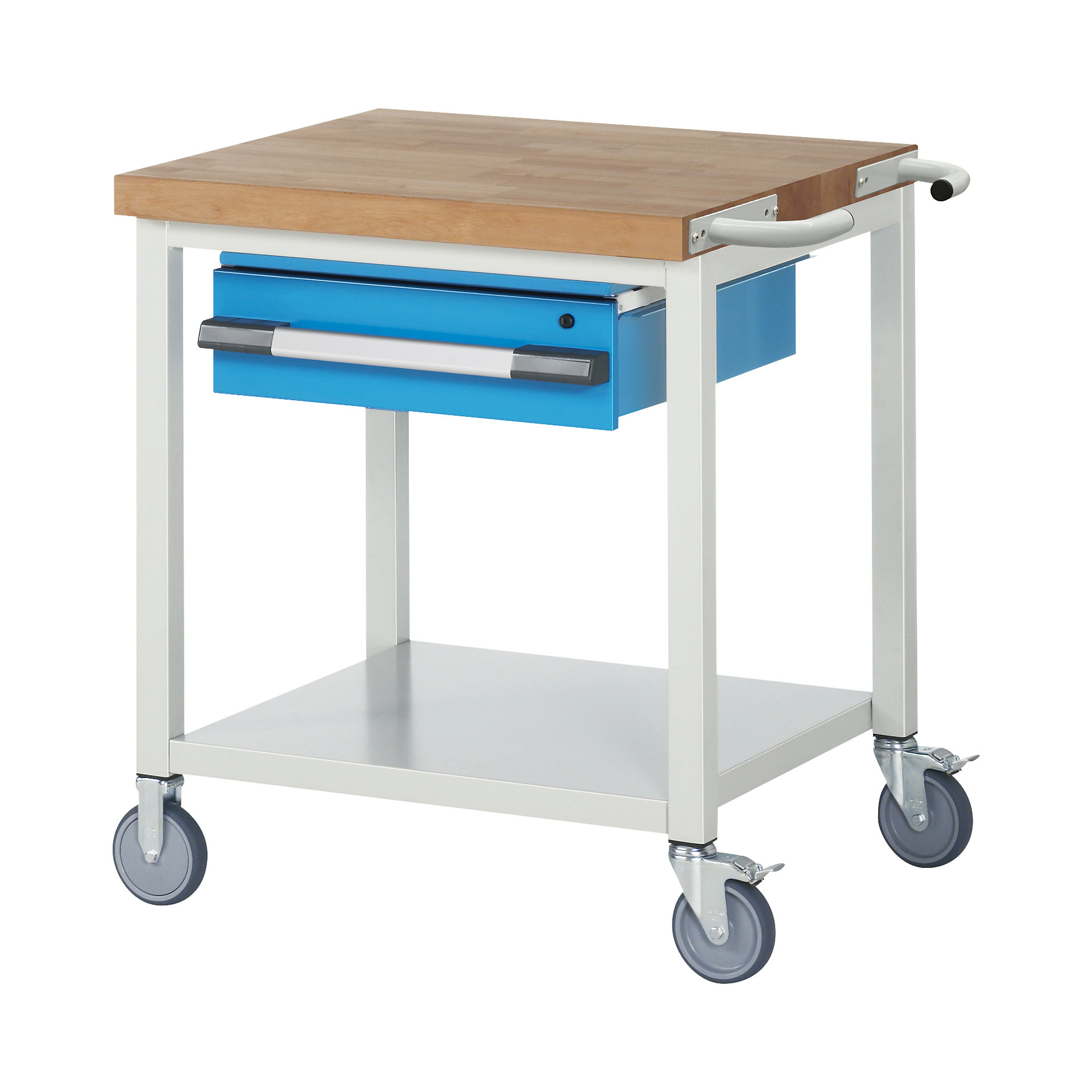 Series 8000 mobile workbench, frame system – eurokraft pro: 1 suspended ...