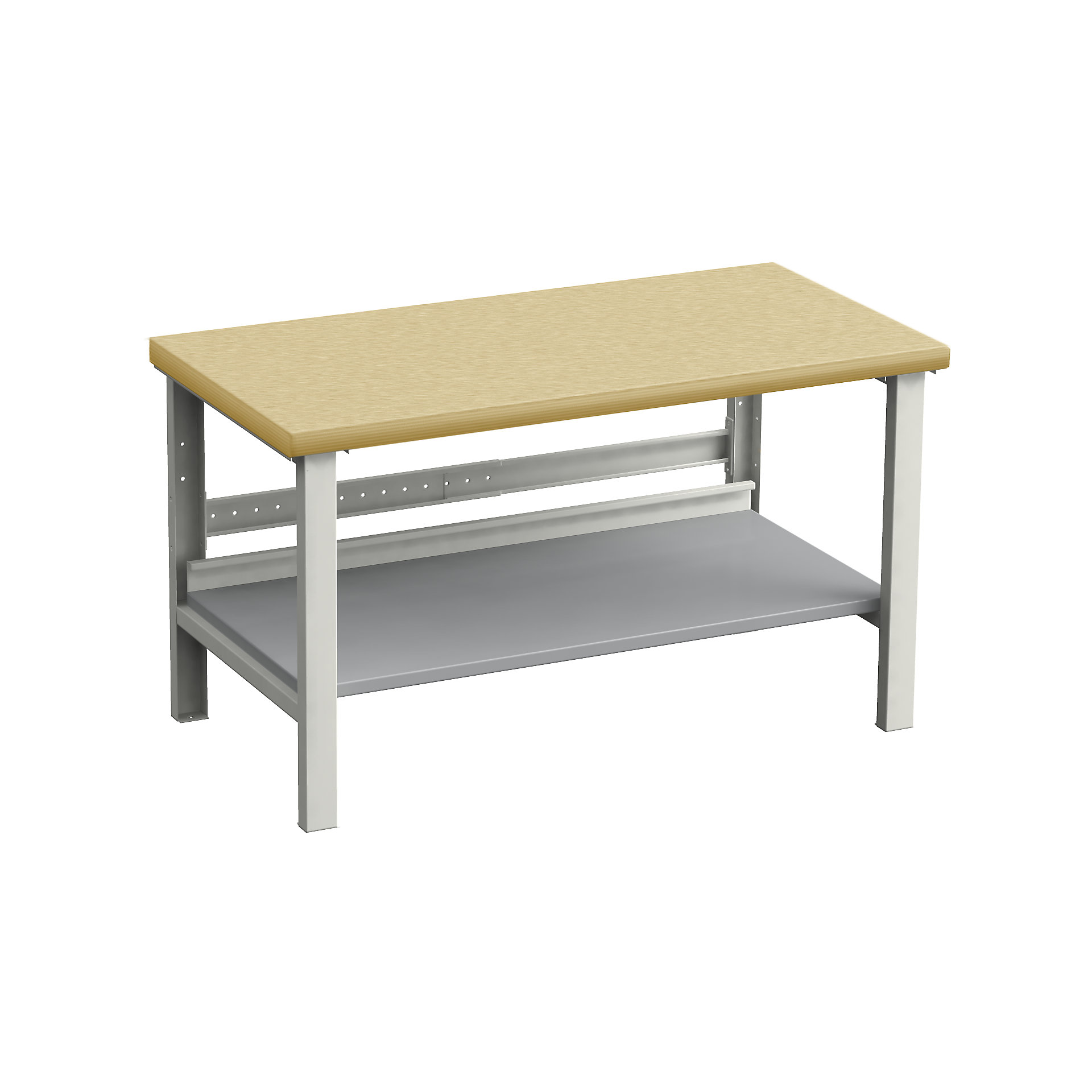 Treston – Workbench, modular system: with storage shelf | KAISER+KRAFT