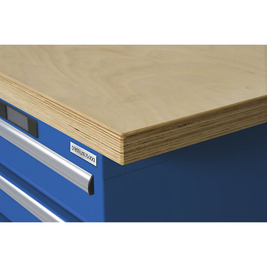 LISTA – Worktop for modular workbench system: beech multiplex | KAISER ...