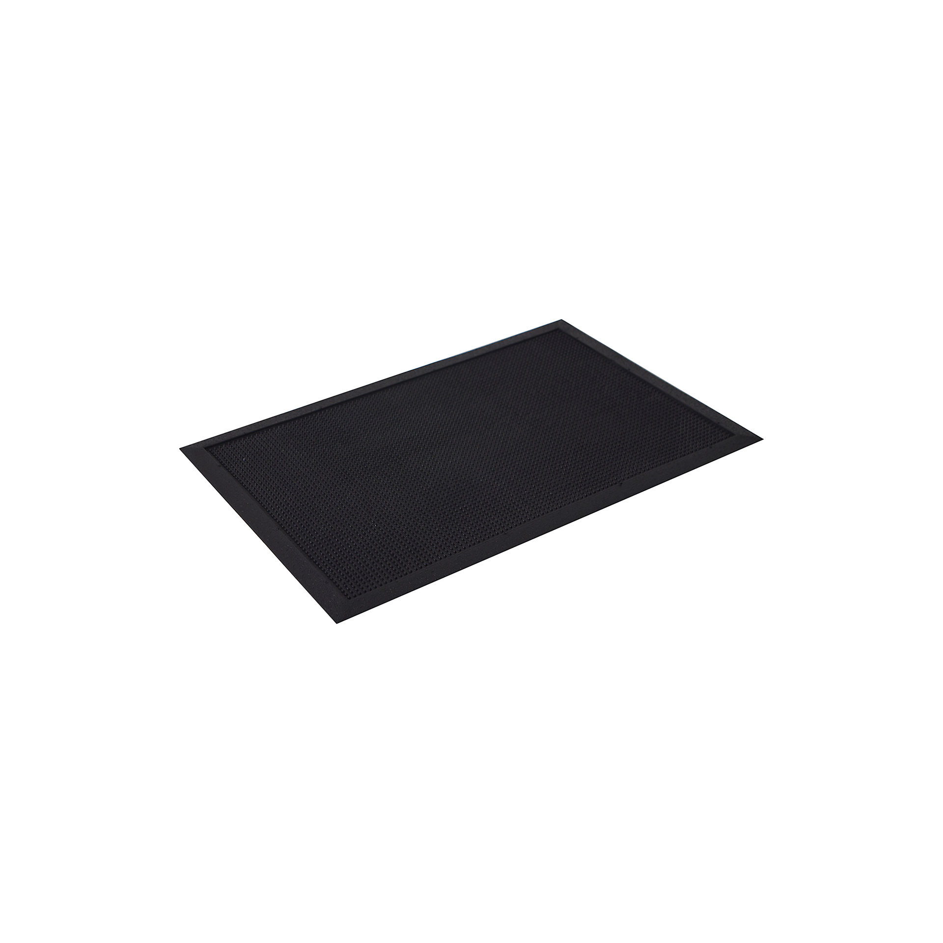 BiGDUG Rubber Brush Entrance Mat | Black | BiGDUG
