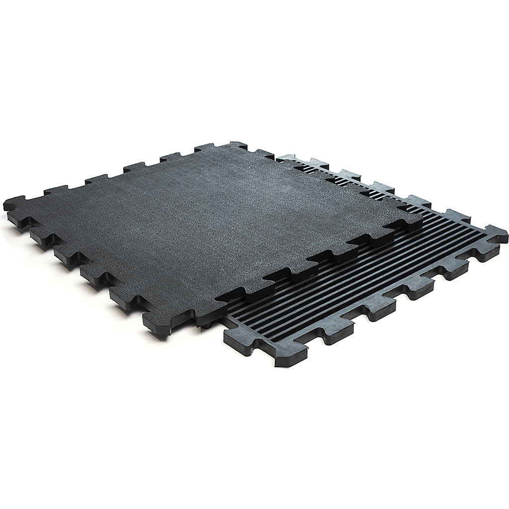 BiGDUG Rubber Interlocking Gym Flooring Tiles | BiGDUG