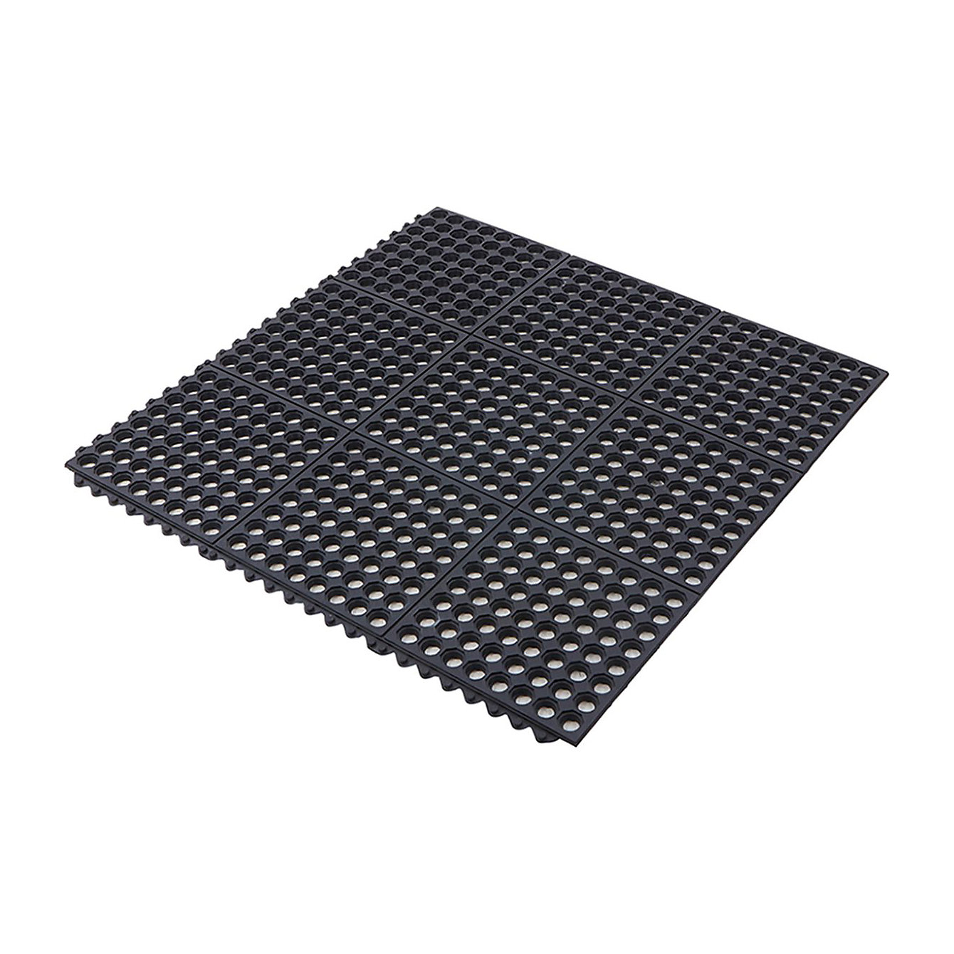 BiGDUG Essentials 14h x 900w x 900d mm Interlocking Washdown Area Mat ...