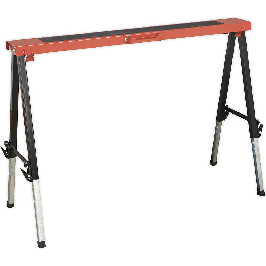 Height Adjustable Sealey Fold Down Trestle | 150kg Capacity
