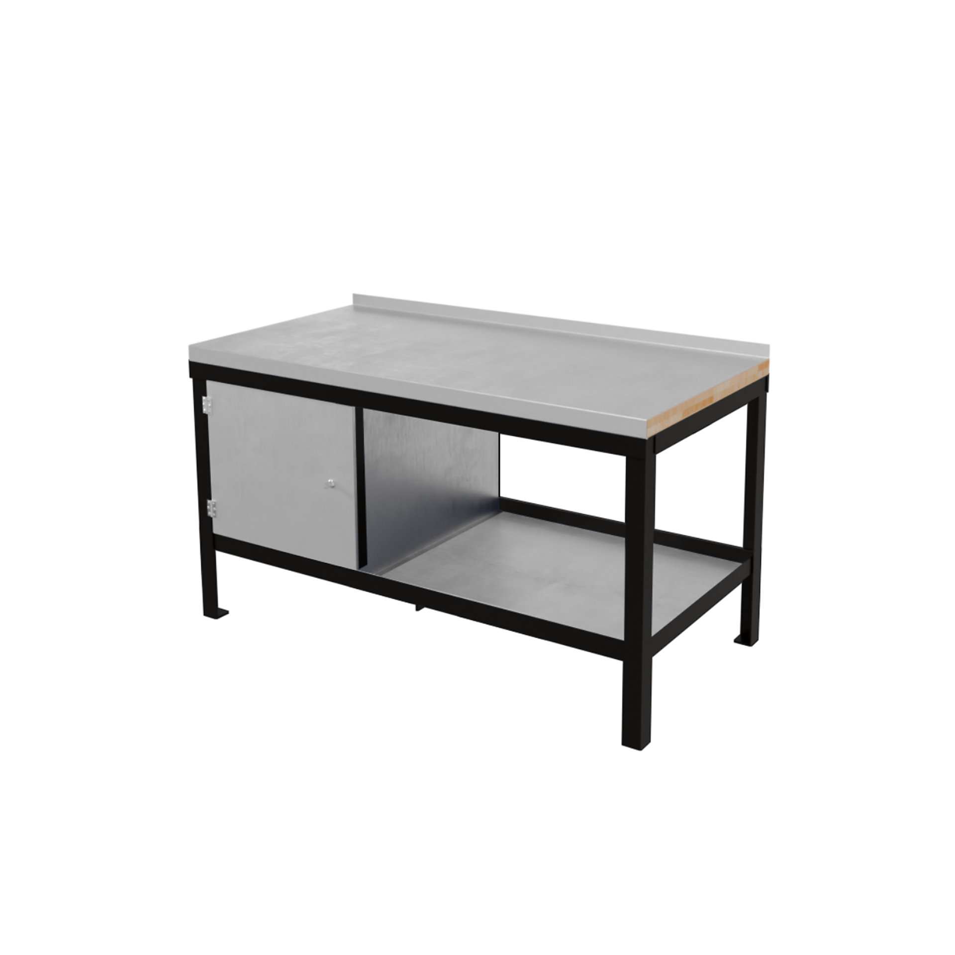 BiGDUG Super Heavy Duty Bench with Cupboard | 840h x 1800w x 600d mm ...