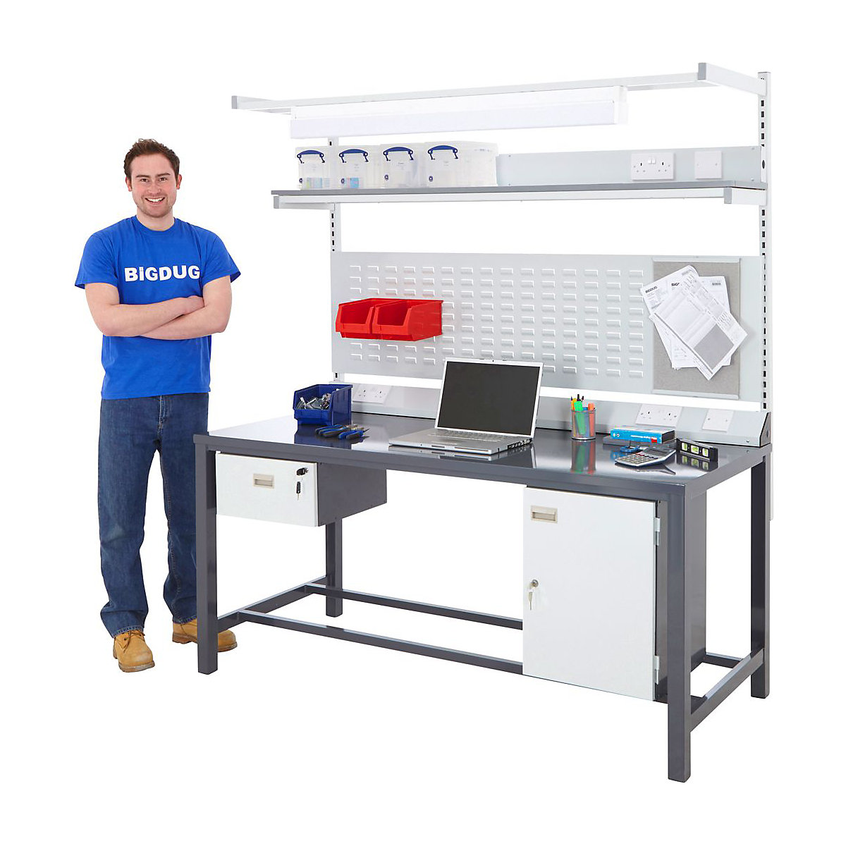 Mercian Heavy Duty Workstations | Workbenches | BiGDUG