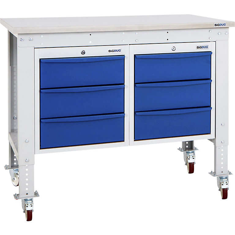 Heavy Duty Workbenches | Steel Workbenches | BiGDUG | BiGDUG