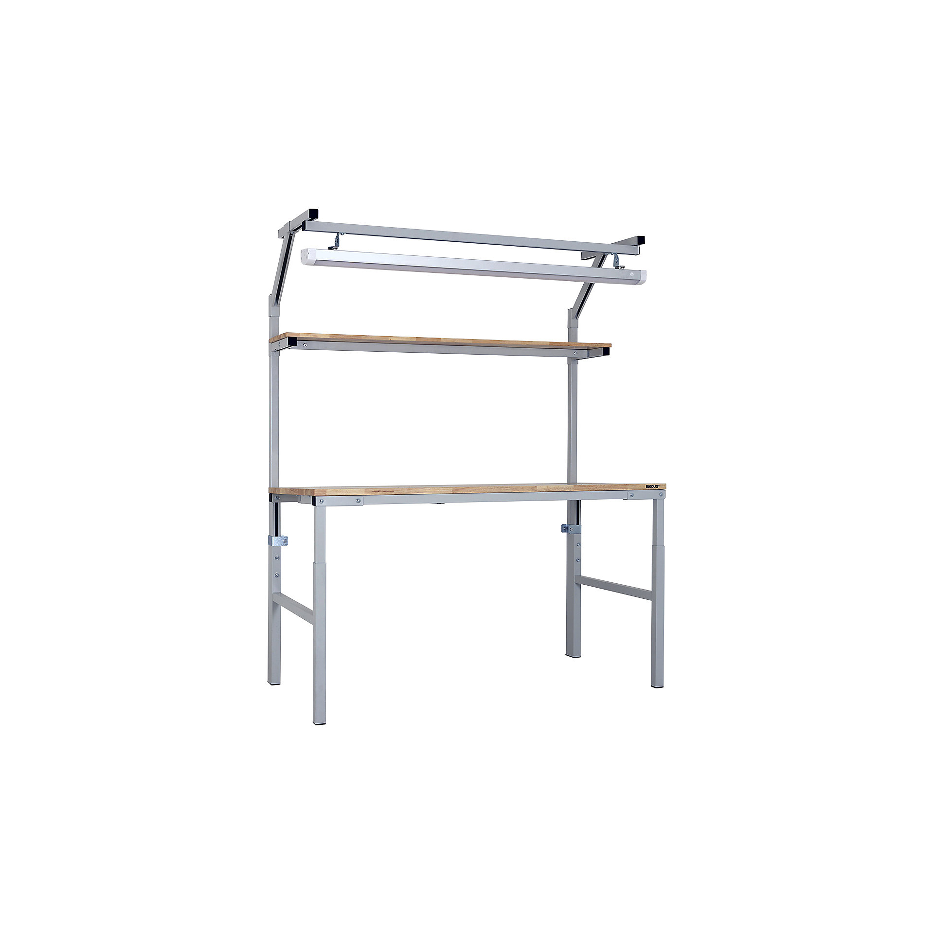 BiGDUG Medium Duty Height Adjustable Workstation | 1500w x 750d mm ...