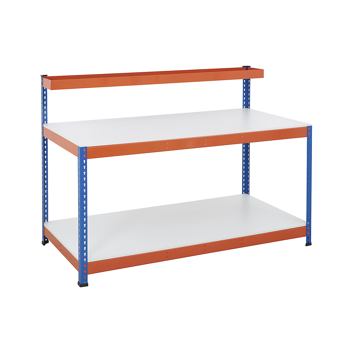 BiG400 Workstation | Melamine Worktop | 1295h x 1830w x 915d mm | Half ...