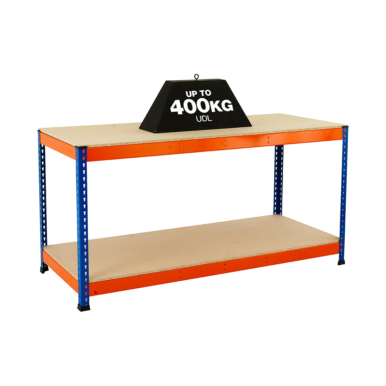 BiG400 Workbench | Melamine Worktop | 915h x 1220w x 610d mm | Full ...