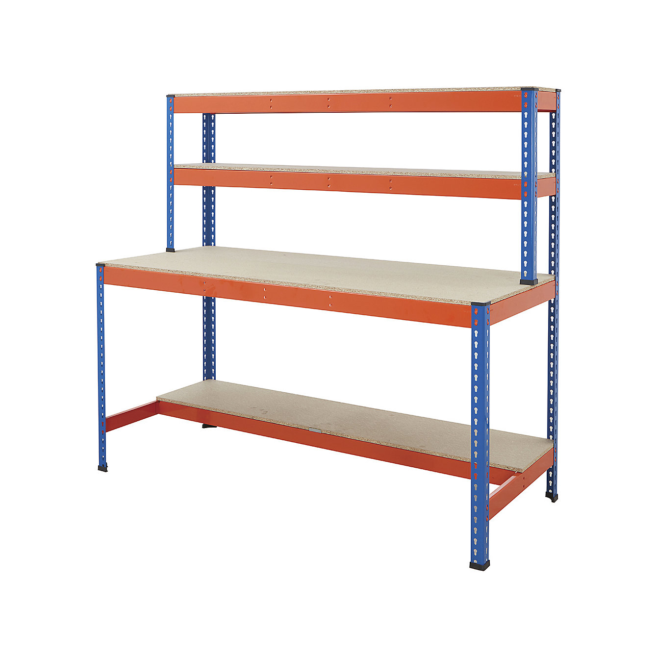 BiG400 Workstation | Chipboard Worktop | 1677h x 1830w x 915d mm | Half ...