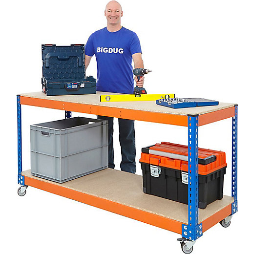 BiG400 Heavy-Duty Mobile Workbenches | Workshop | BiGDUG