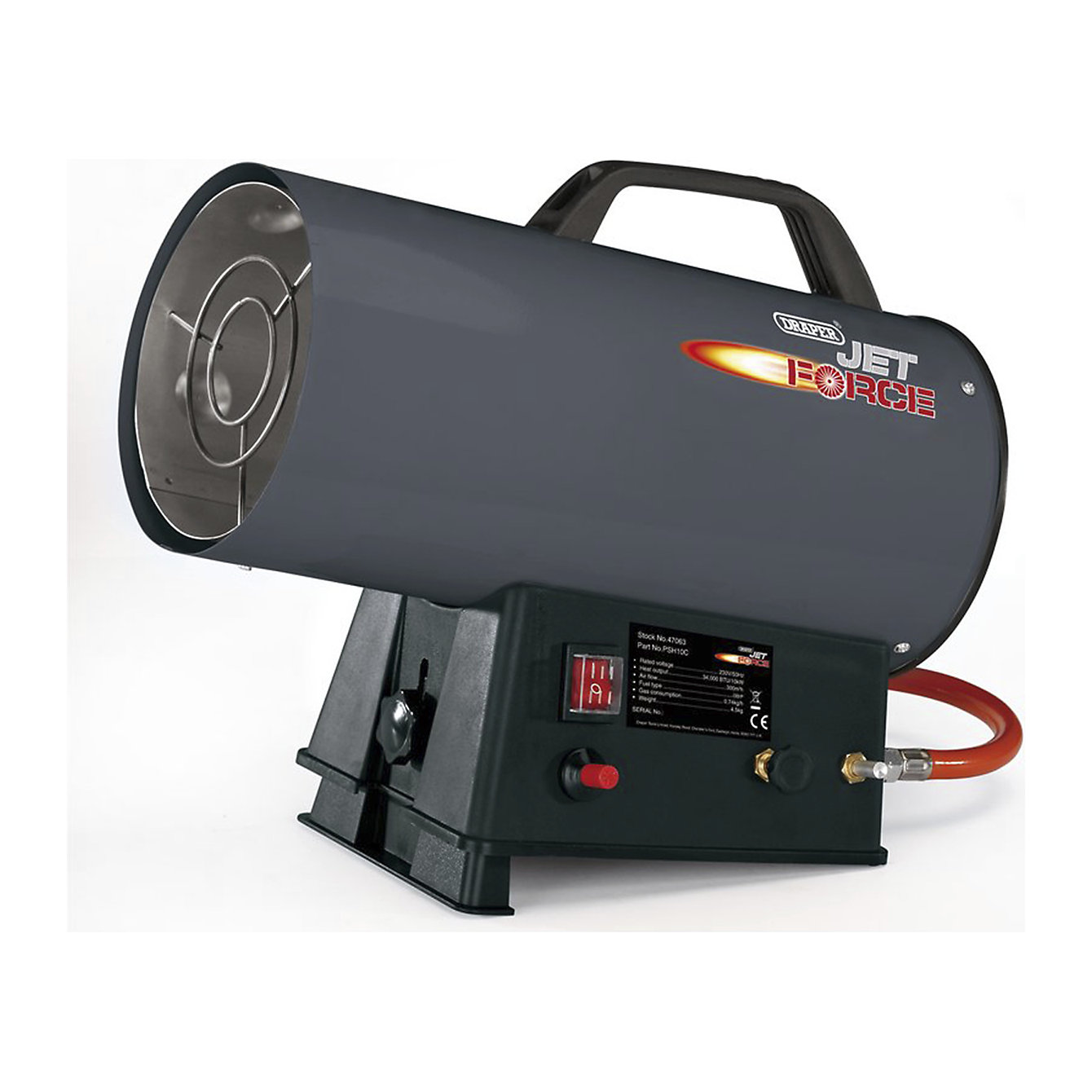 Draper Jet Force Propane Space Heaters | HVAS | BiGDUG