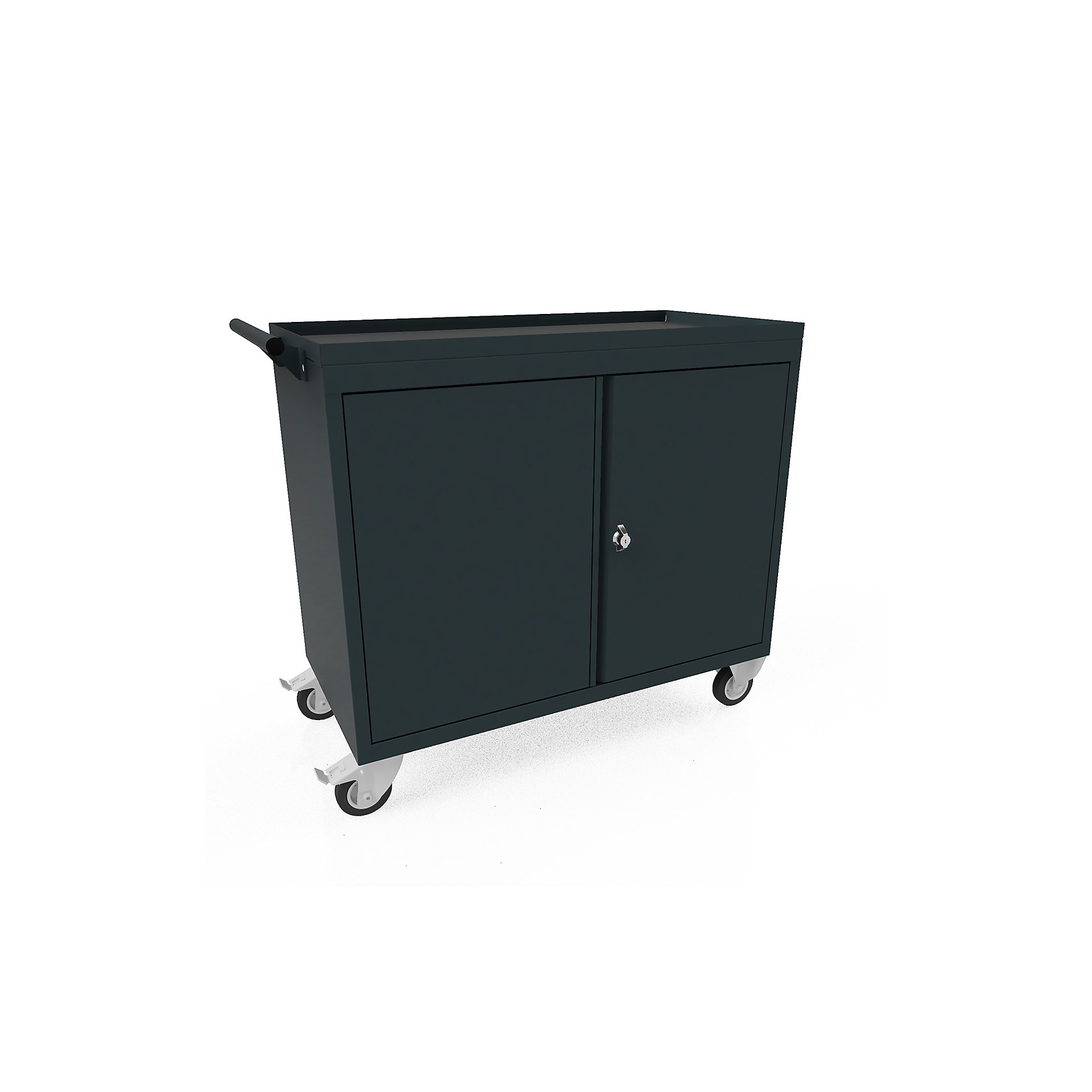 BiGDUG Mobile Tool Cabinet | 820h x 900w x 450d mm | Double Cupboard ...