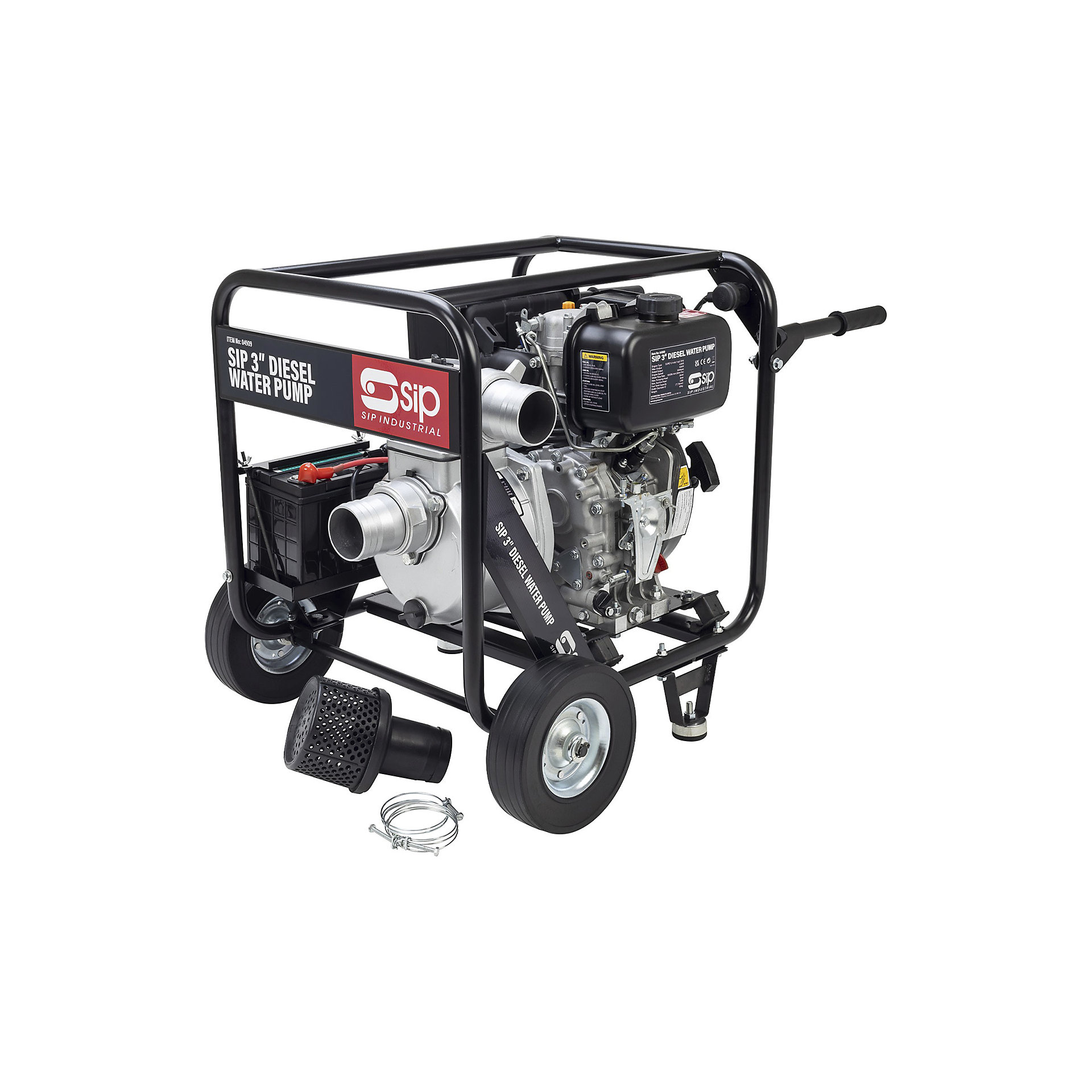 SIP Mobile 3" Diesel Water Pump | 555h x 515w x 615d mm