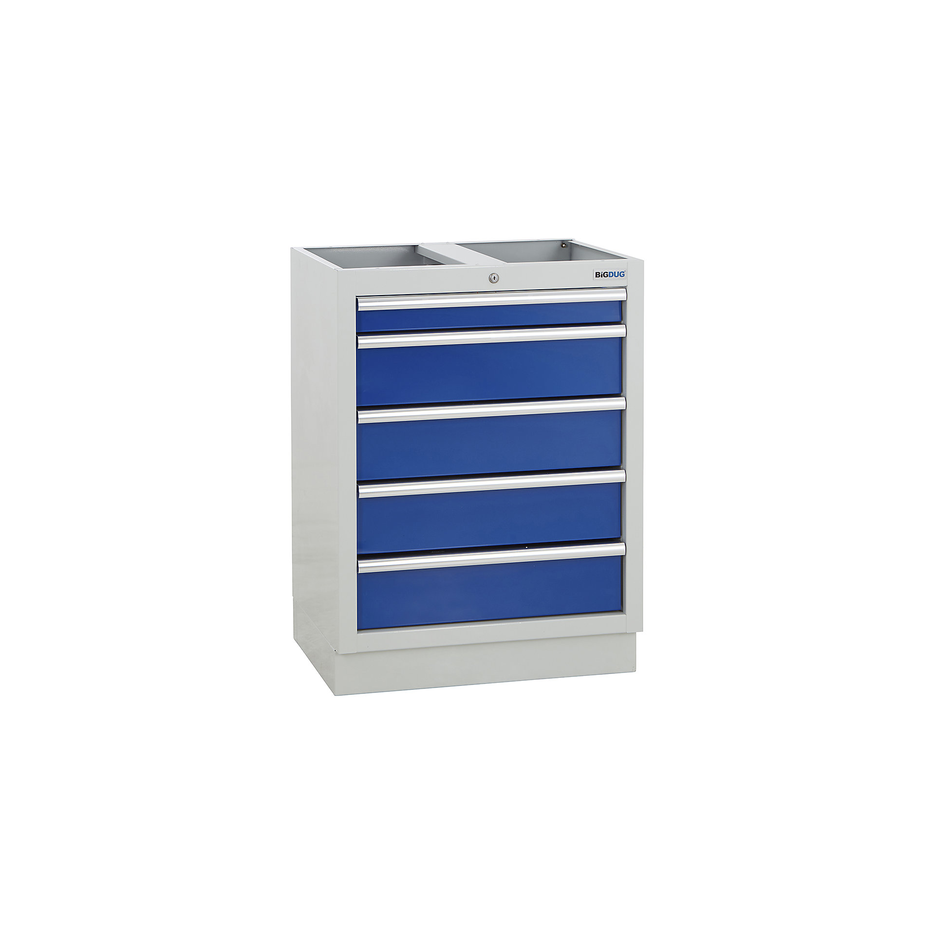 BiGDUG Modular Garage 5 Drawer Cabinet | 680mm Wide | Workshop | BiGDUG